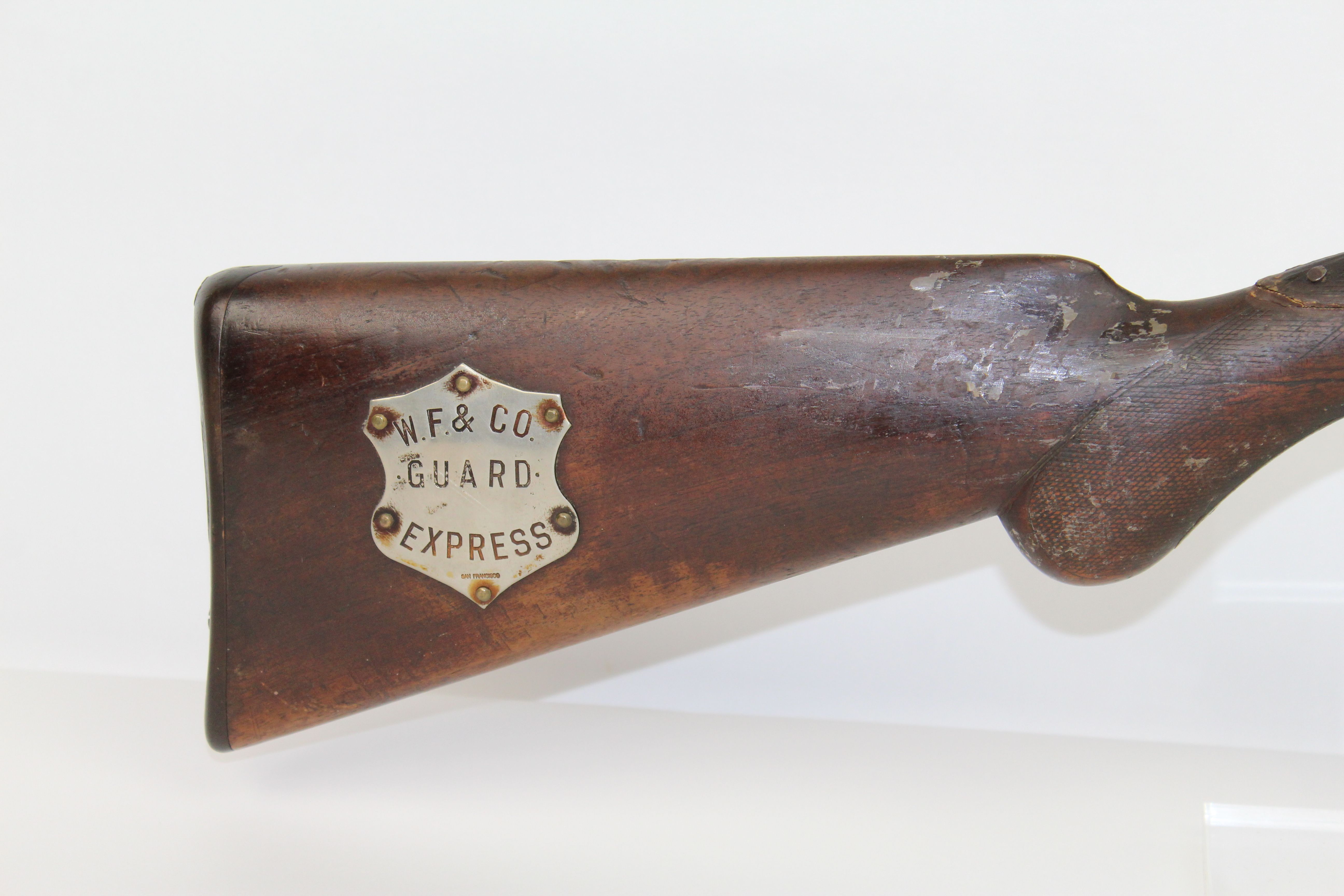 Antique Remington 1889 Stagecoach Shotgun Wells Fargo San Francisco ...