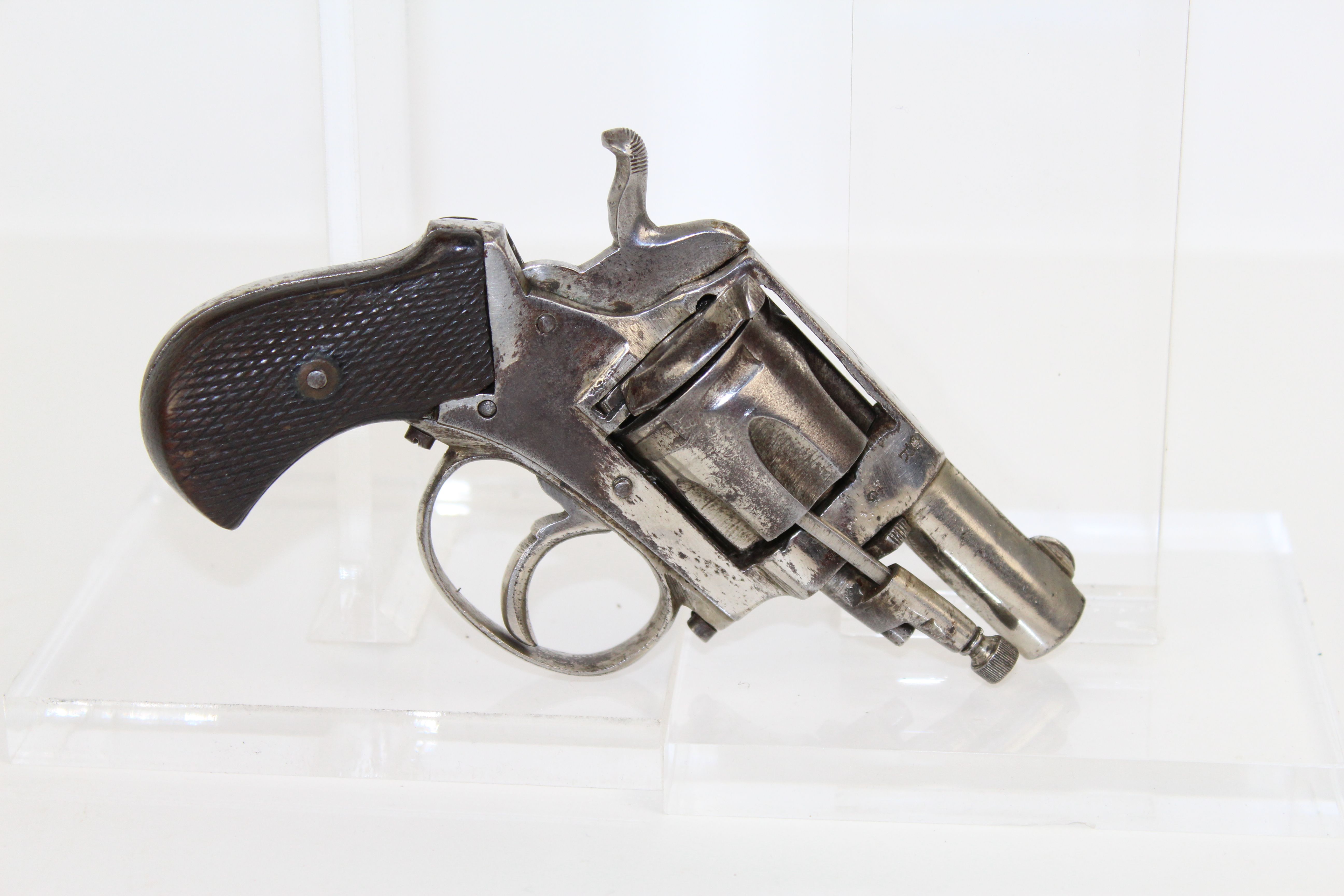 Belgian British Bull Dog Double Action Revolver C&R Antique010 ...