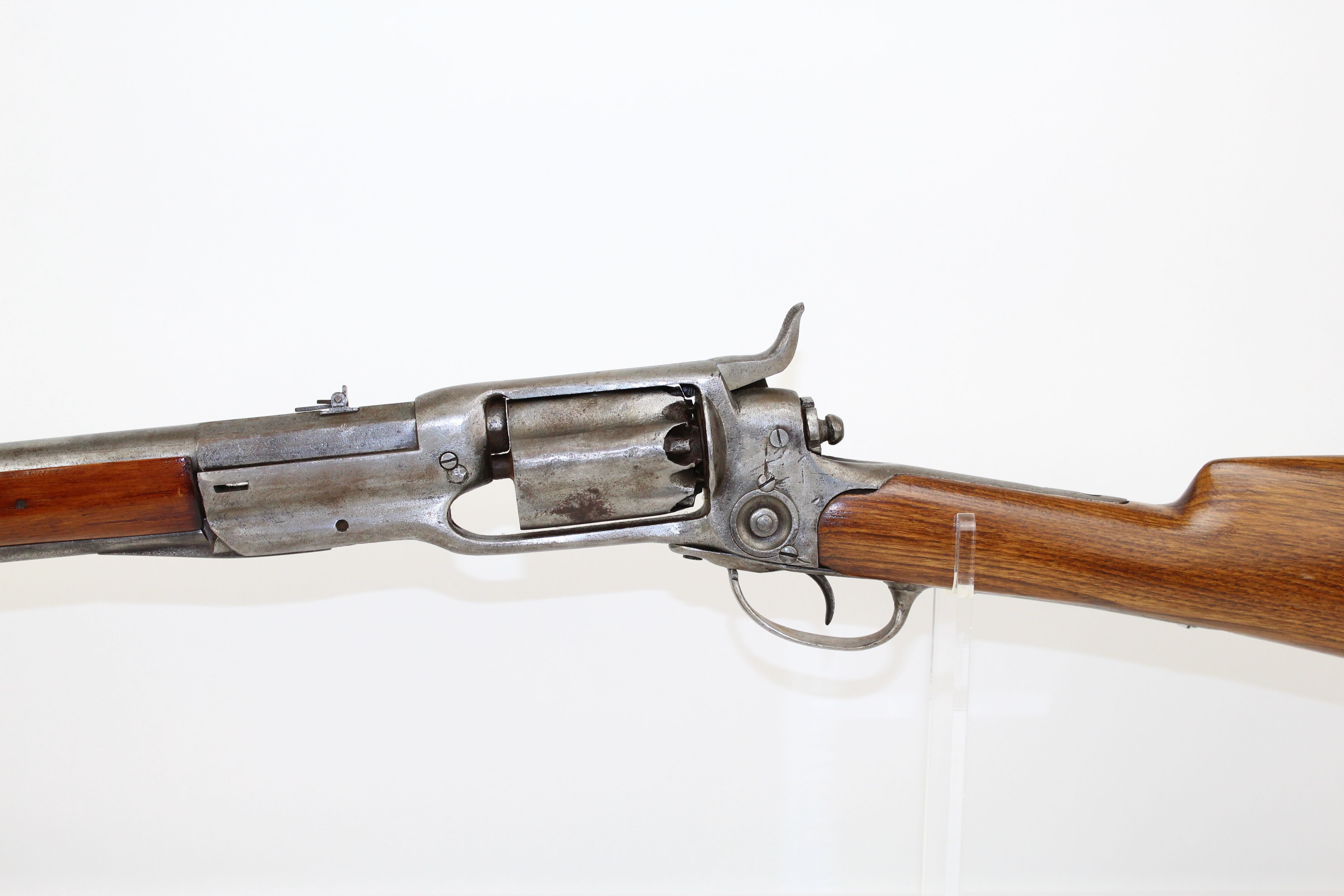 Colt Model 1855 Revolver Rifle C&R Antique 001 | Ancestry Guns