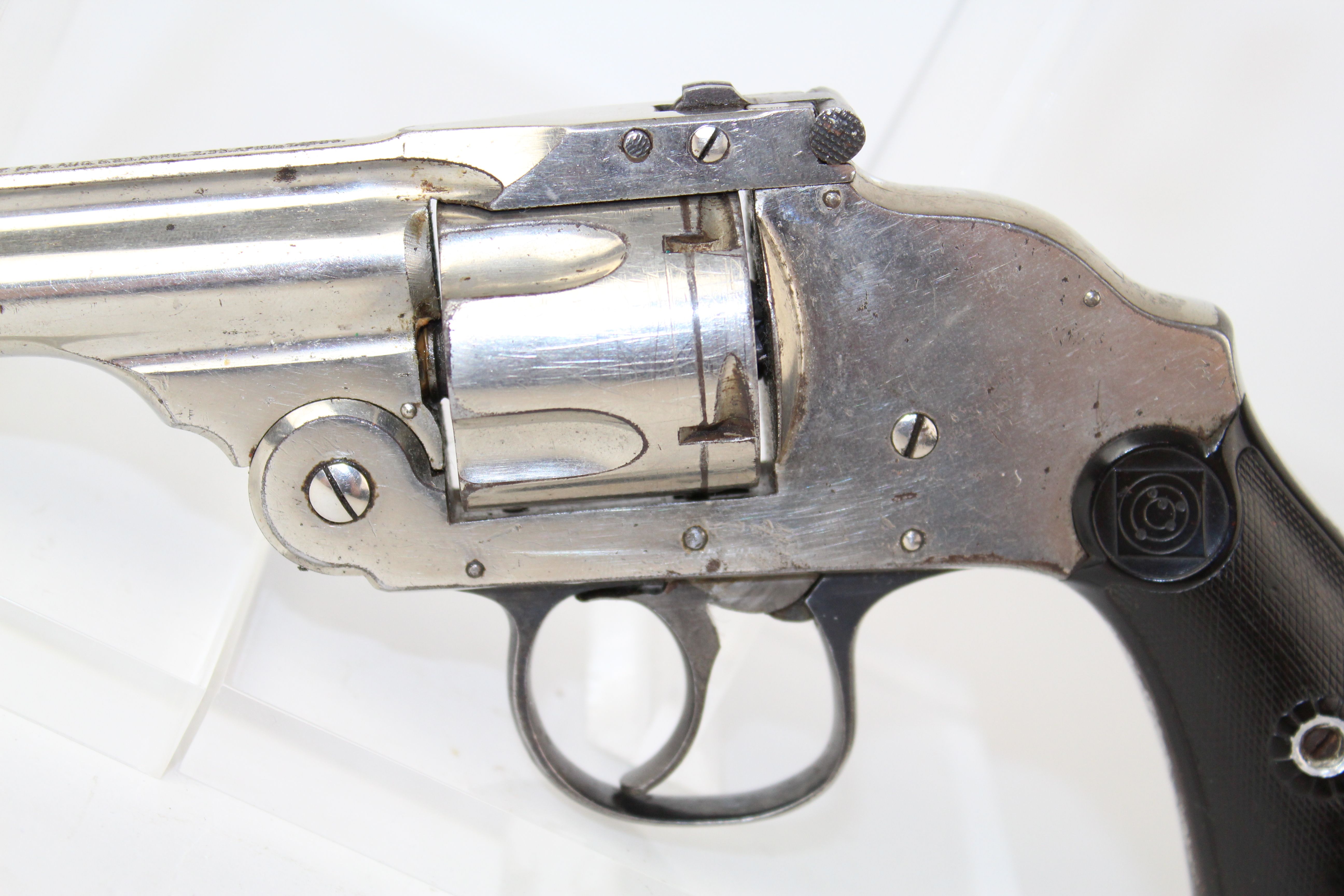 Harrington & Richardson Safety Hammerless Revolver C&R Antique 003 ...