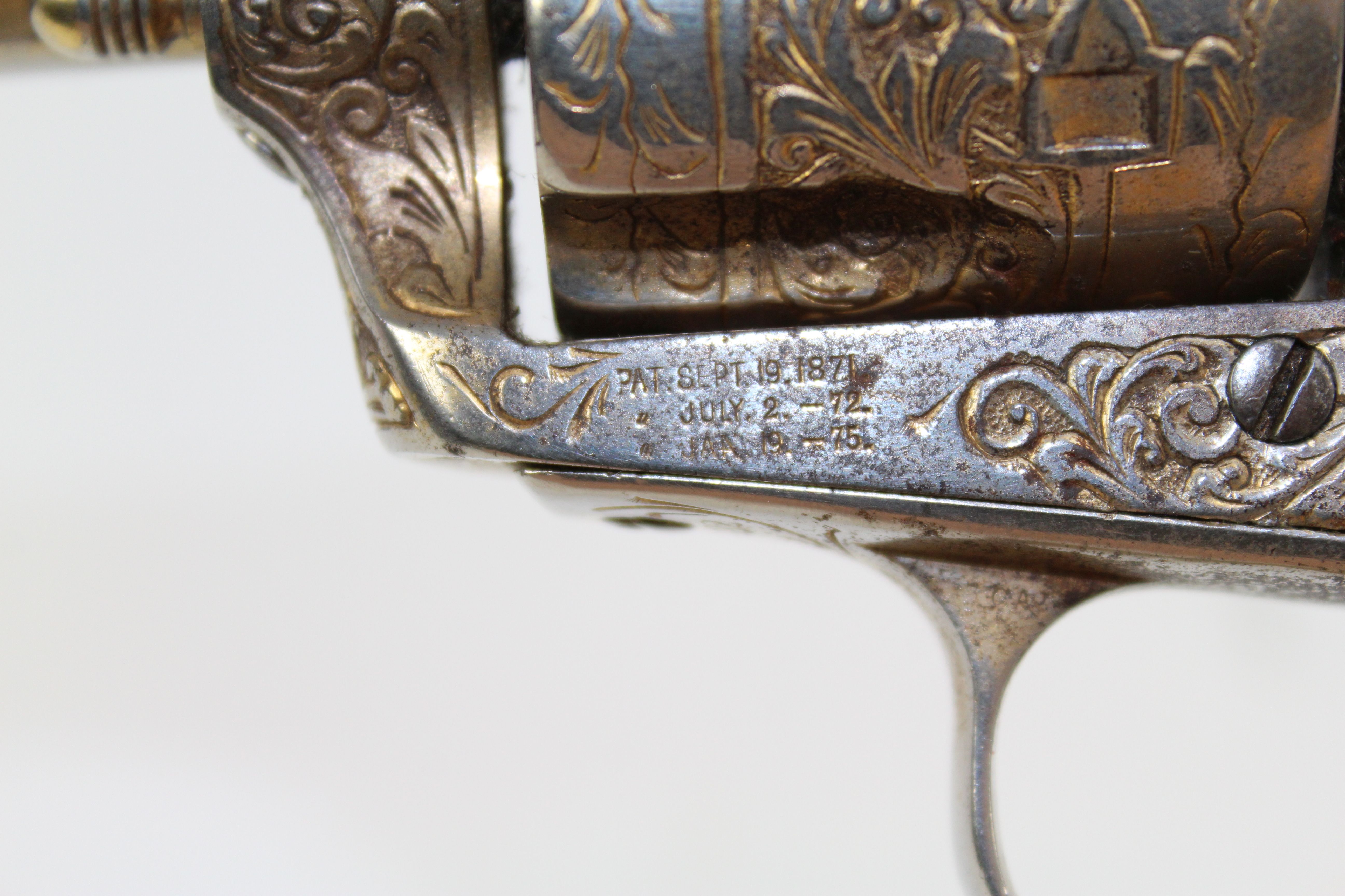 Pair of Fully Engraved Colt Single Action Army Revolvers Mexican C&R ...