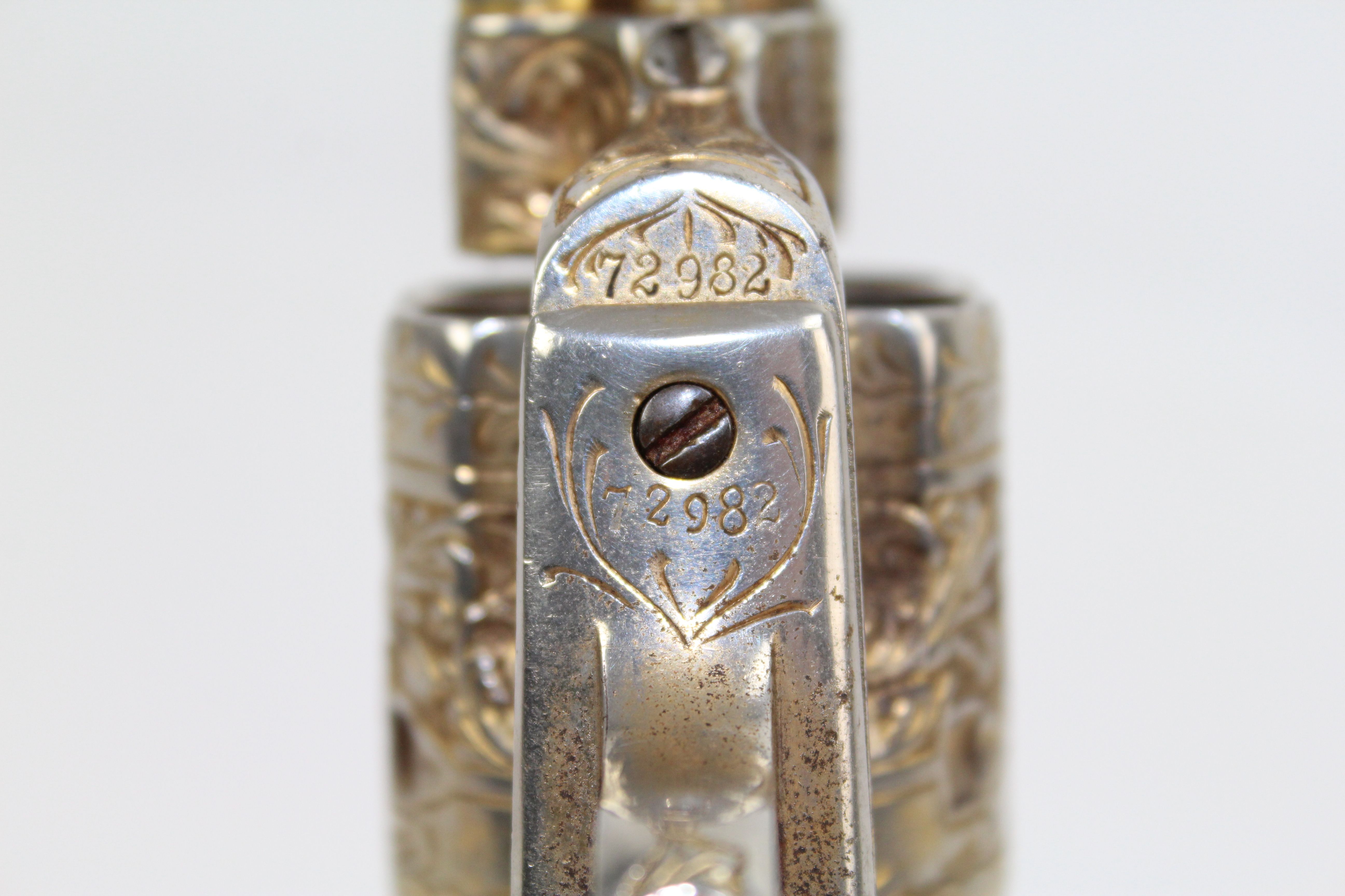 Pair of Fully Engraved Colt Single Action Army Revolvers Mexican C&R ...