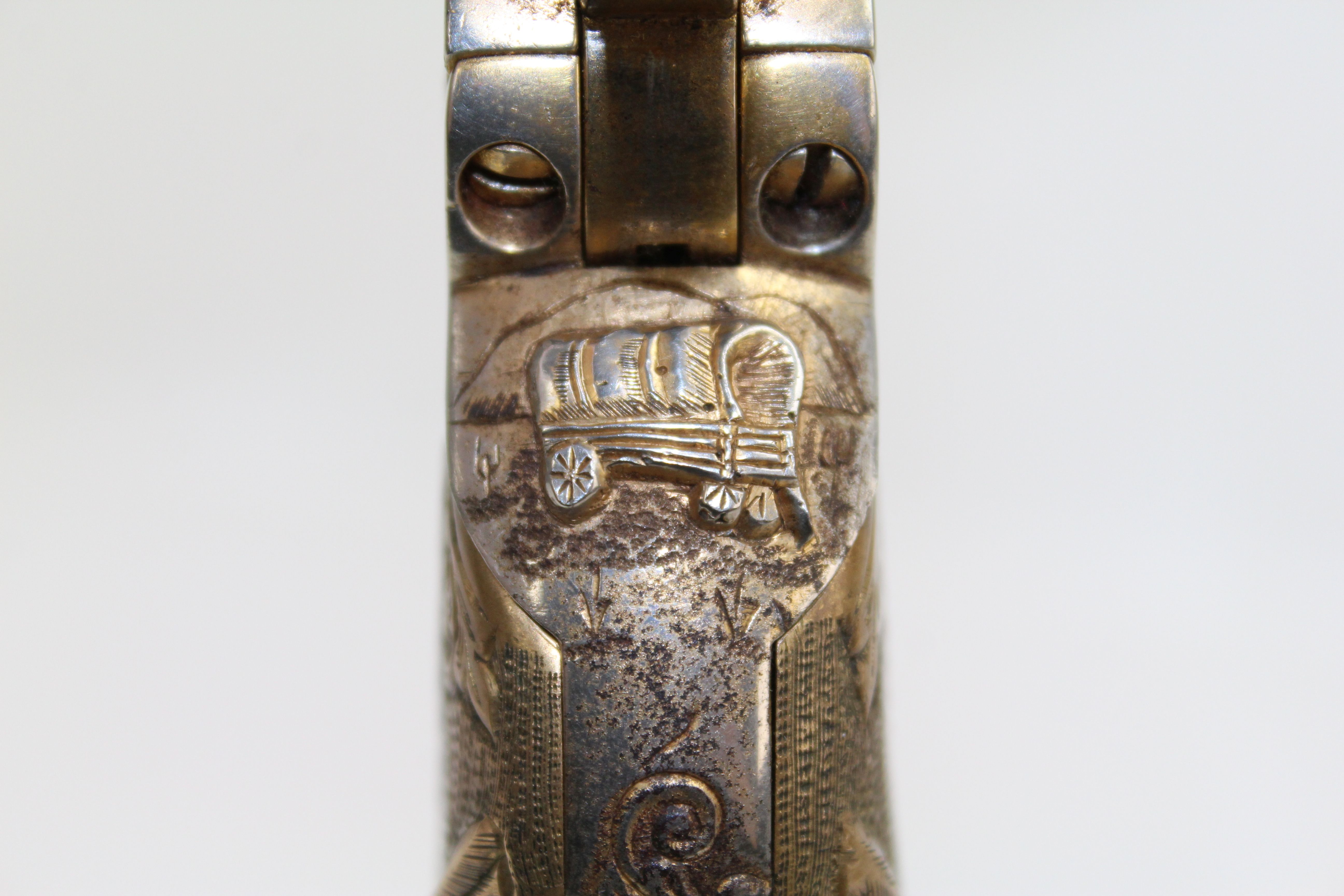 Pair of Fully Engraved Colt Single Action Army Revolvers Mexican C&R ...