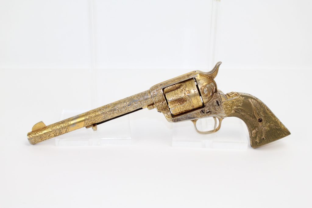 Pair of Fully Engraved Colt Single Action Army Revolvers Mexican C&R ...