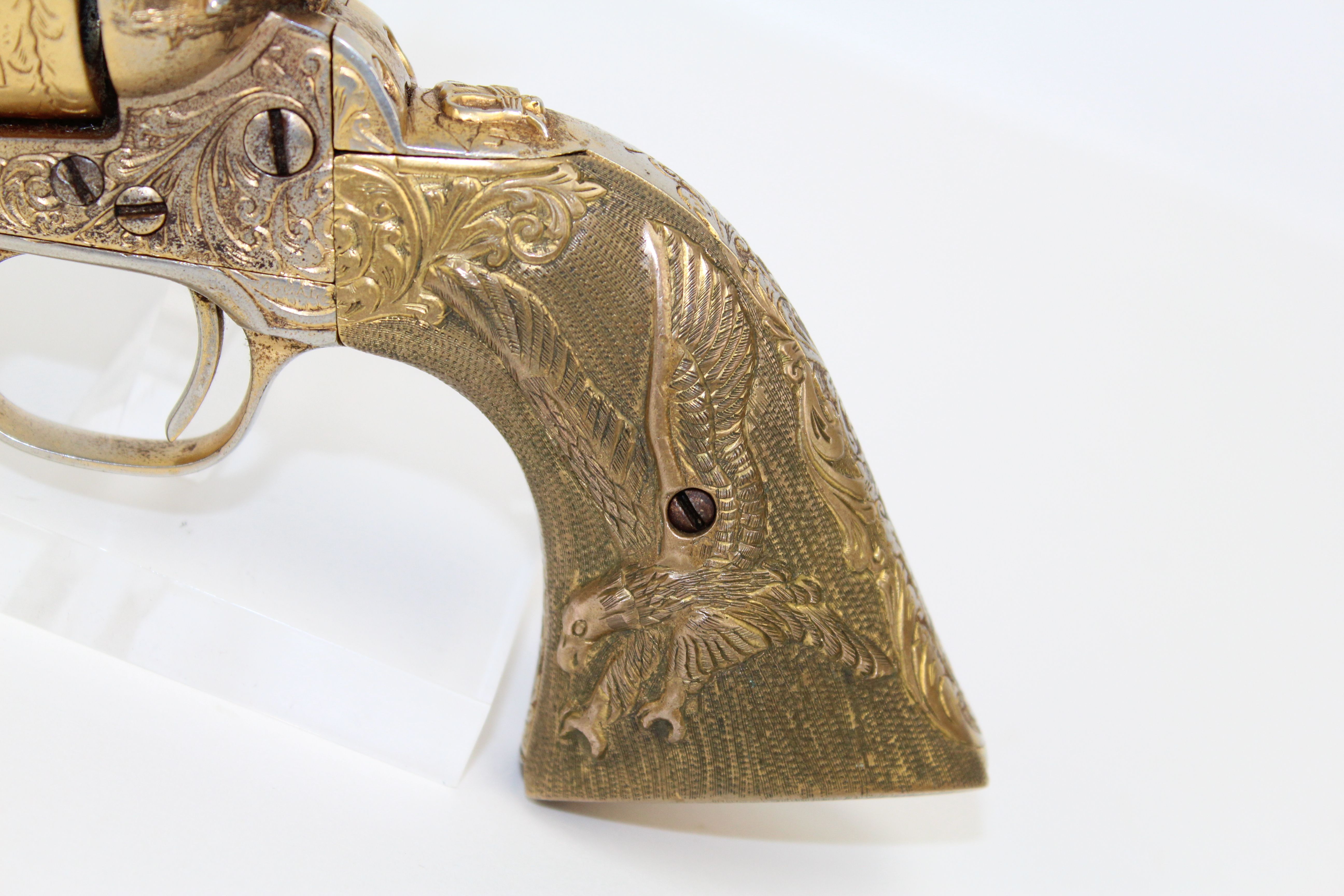 Pair of Fully Engraved Colt Single Action Army Revolvers Mexican C&R ...