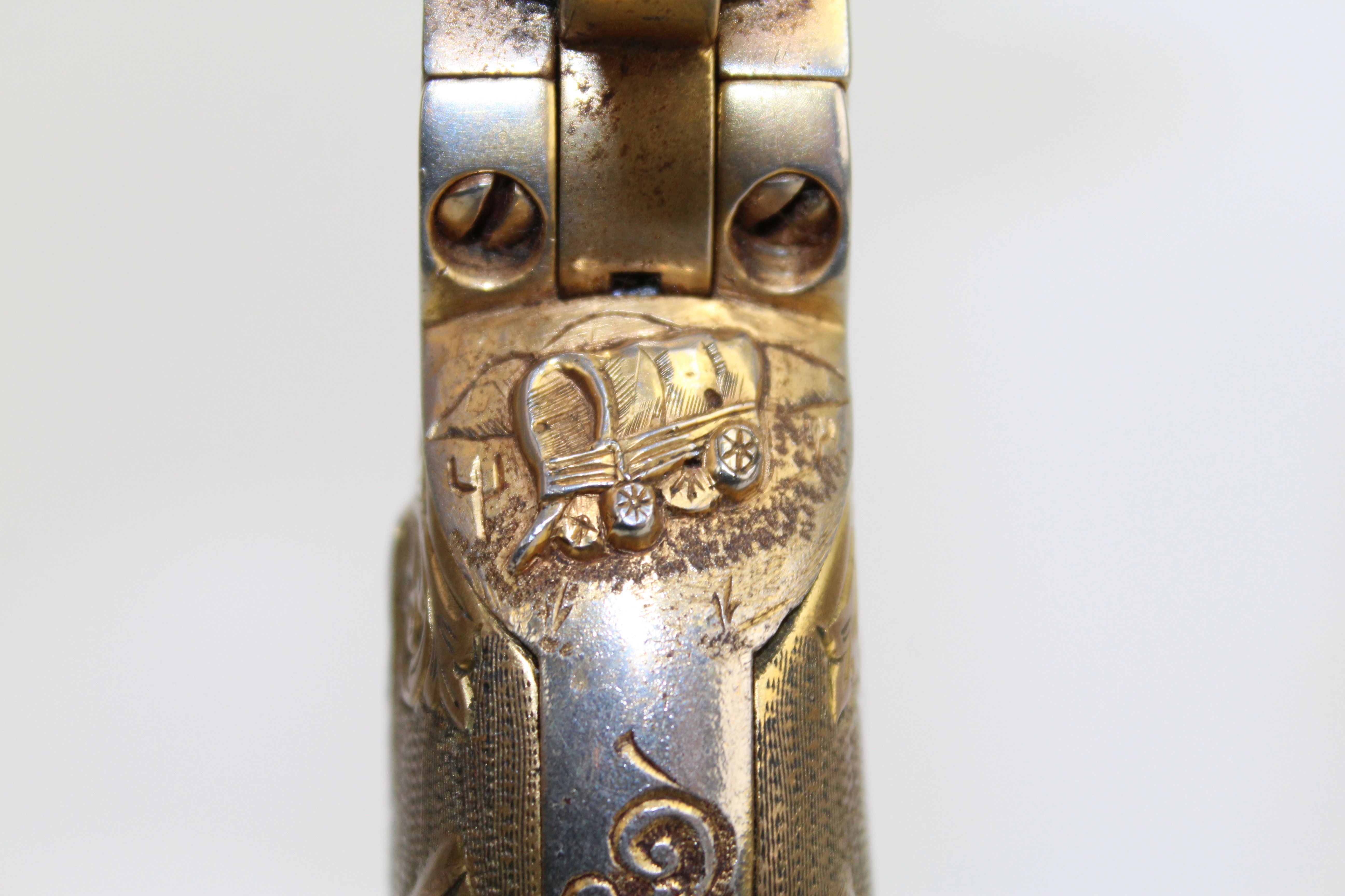 Pair of Fully Engraved Colt Single Action Army Revolvers Mexican C&R ...