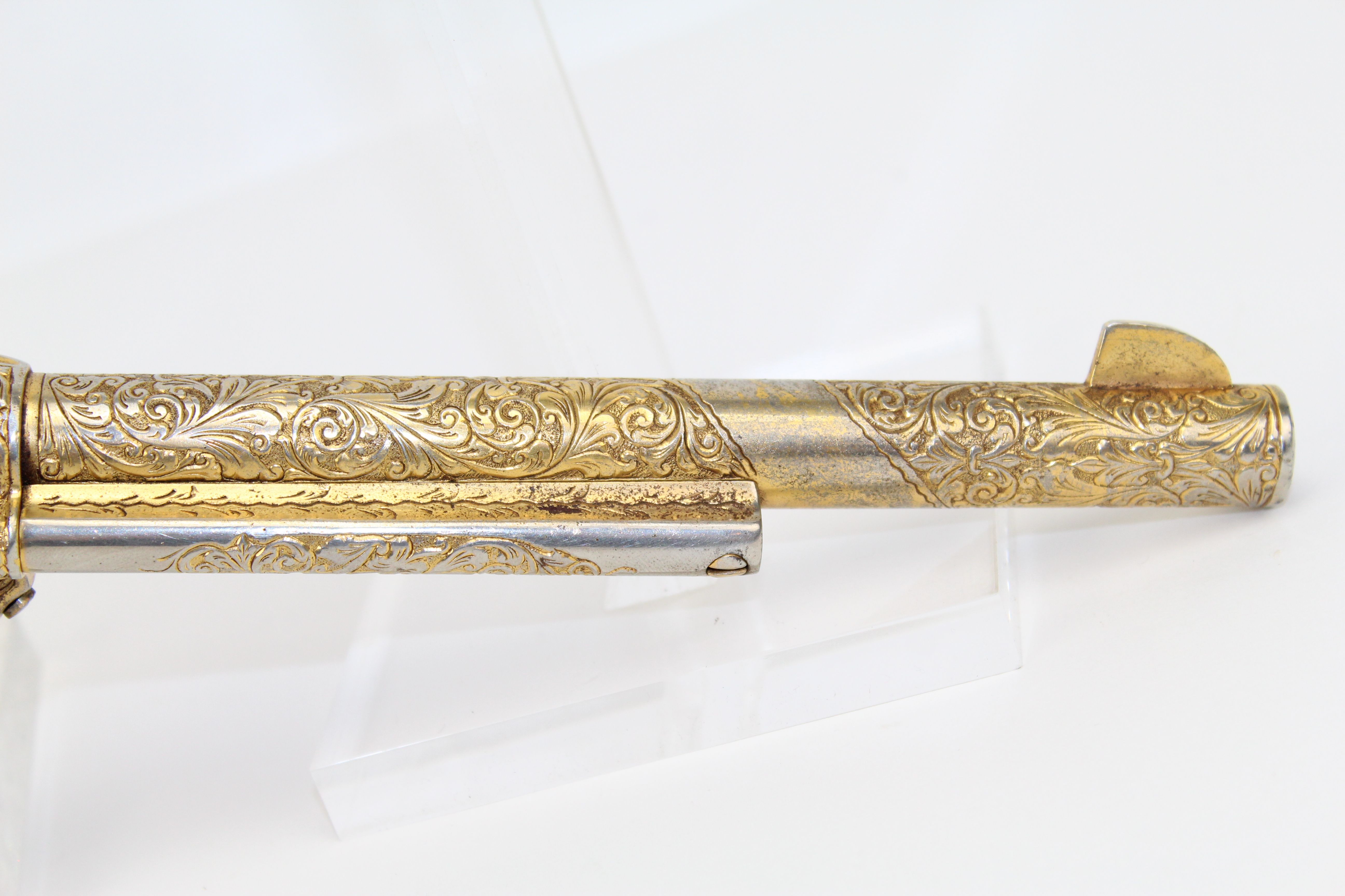 Pair of Fully Engraved Colt Single Action Army Revolvers Mexican C&R ...