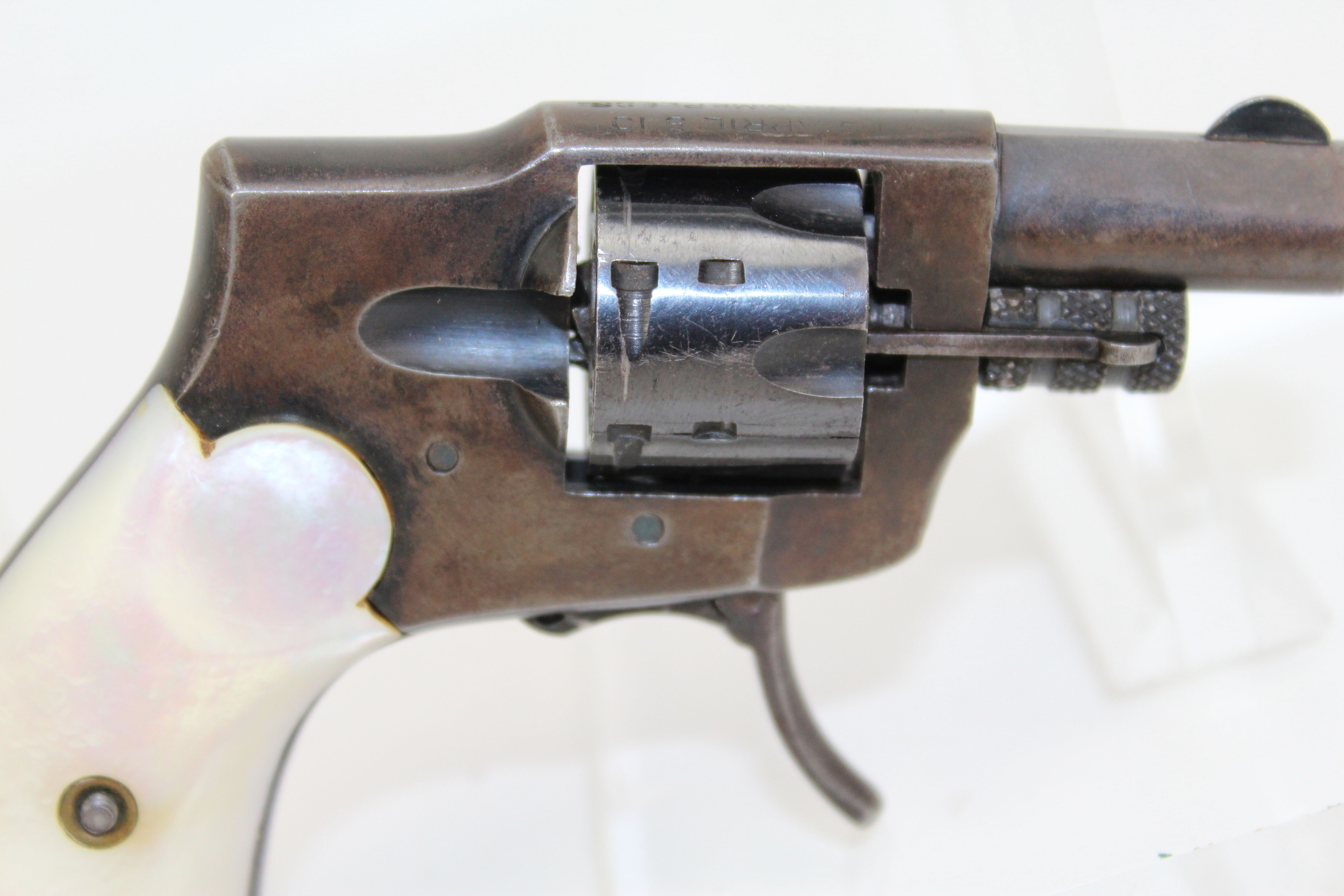 Sedgley Model 1916 Baby Hammerless Revolver with Pearl Grips C&R ...