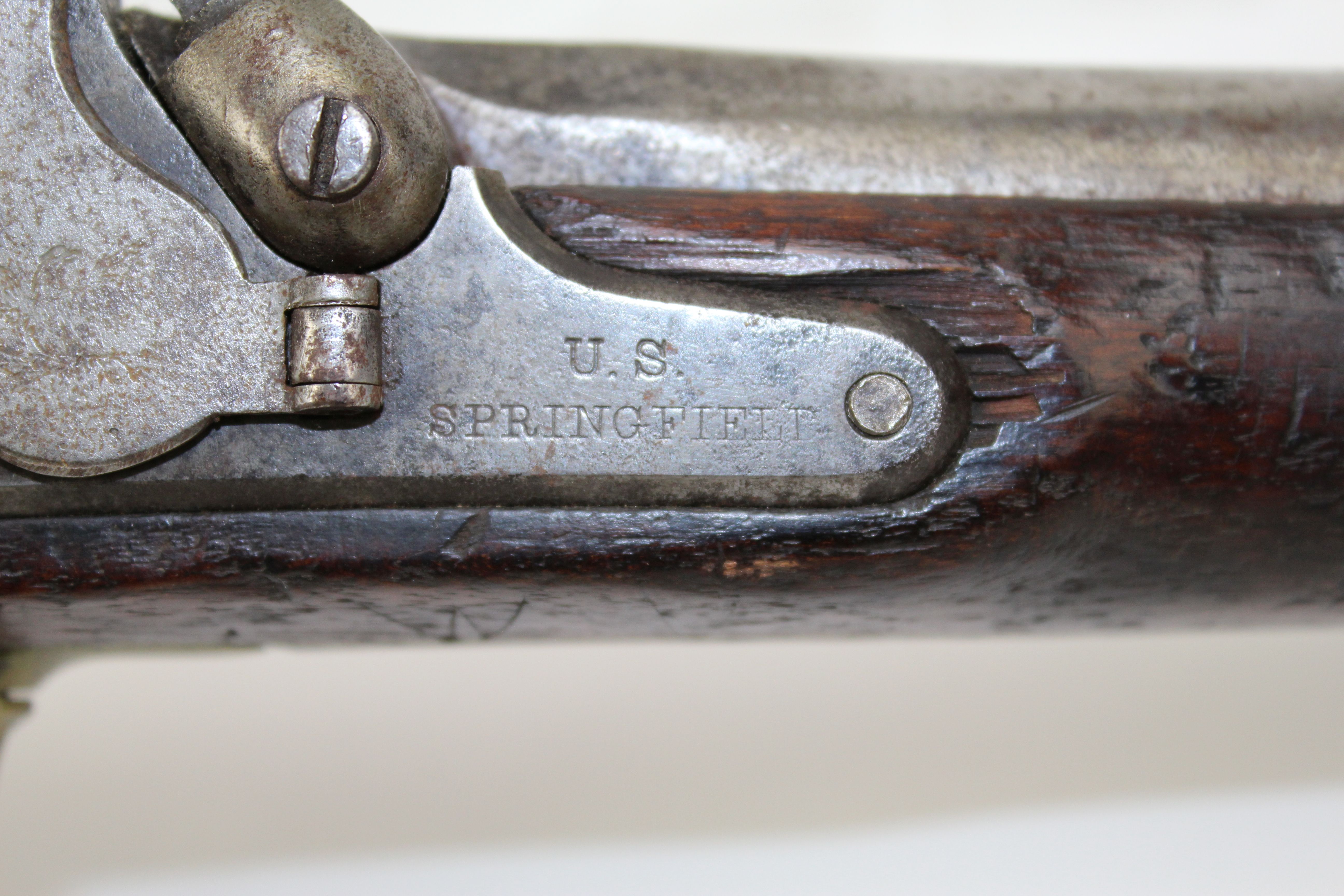 Springfield Armory US 1855 58 Percussion Pistol C&R Antique005 ...
