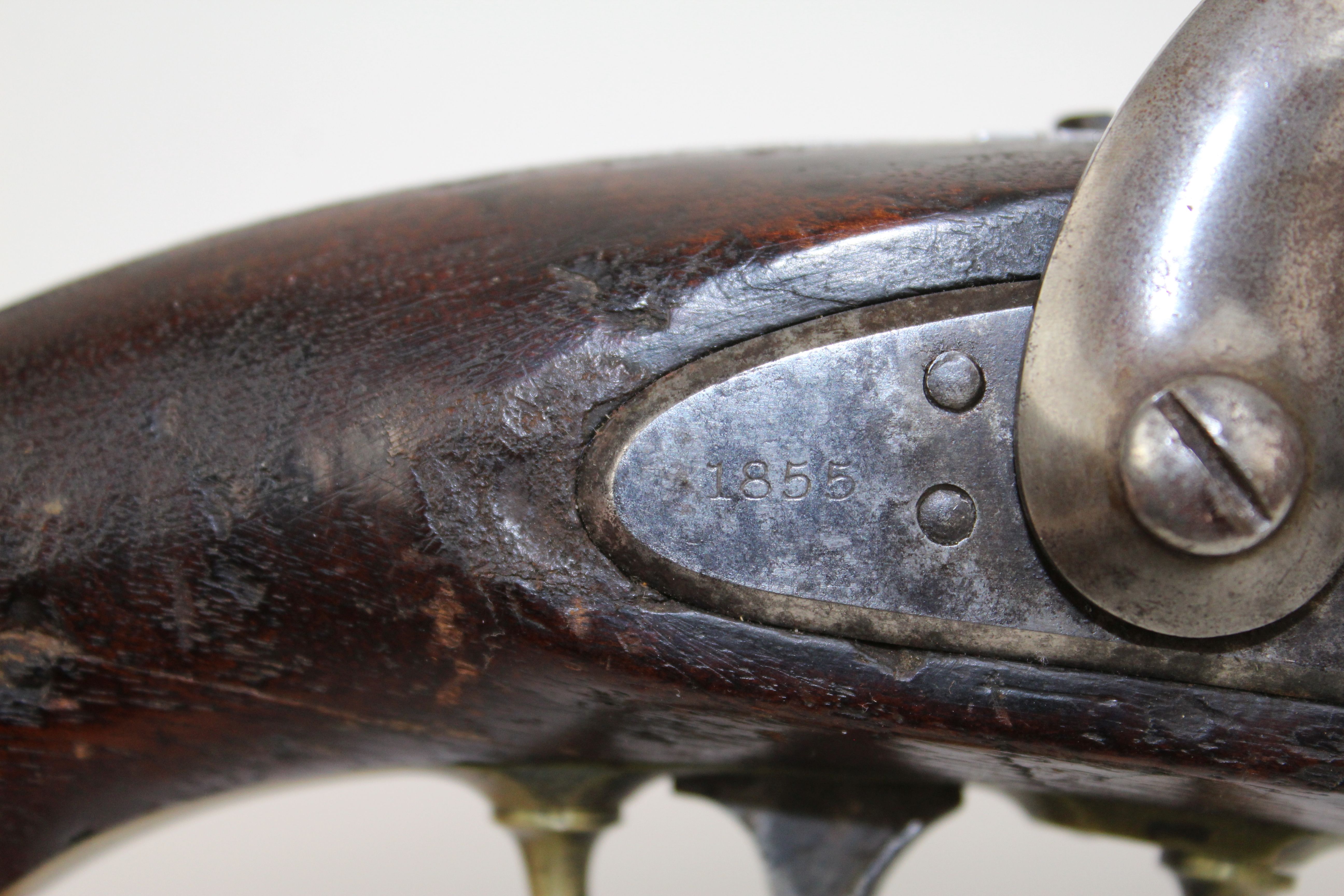 Springfield Armory US 1855 58 Percussion Pistol C&R Antique006 ...