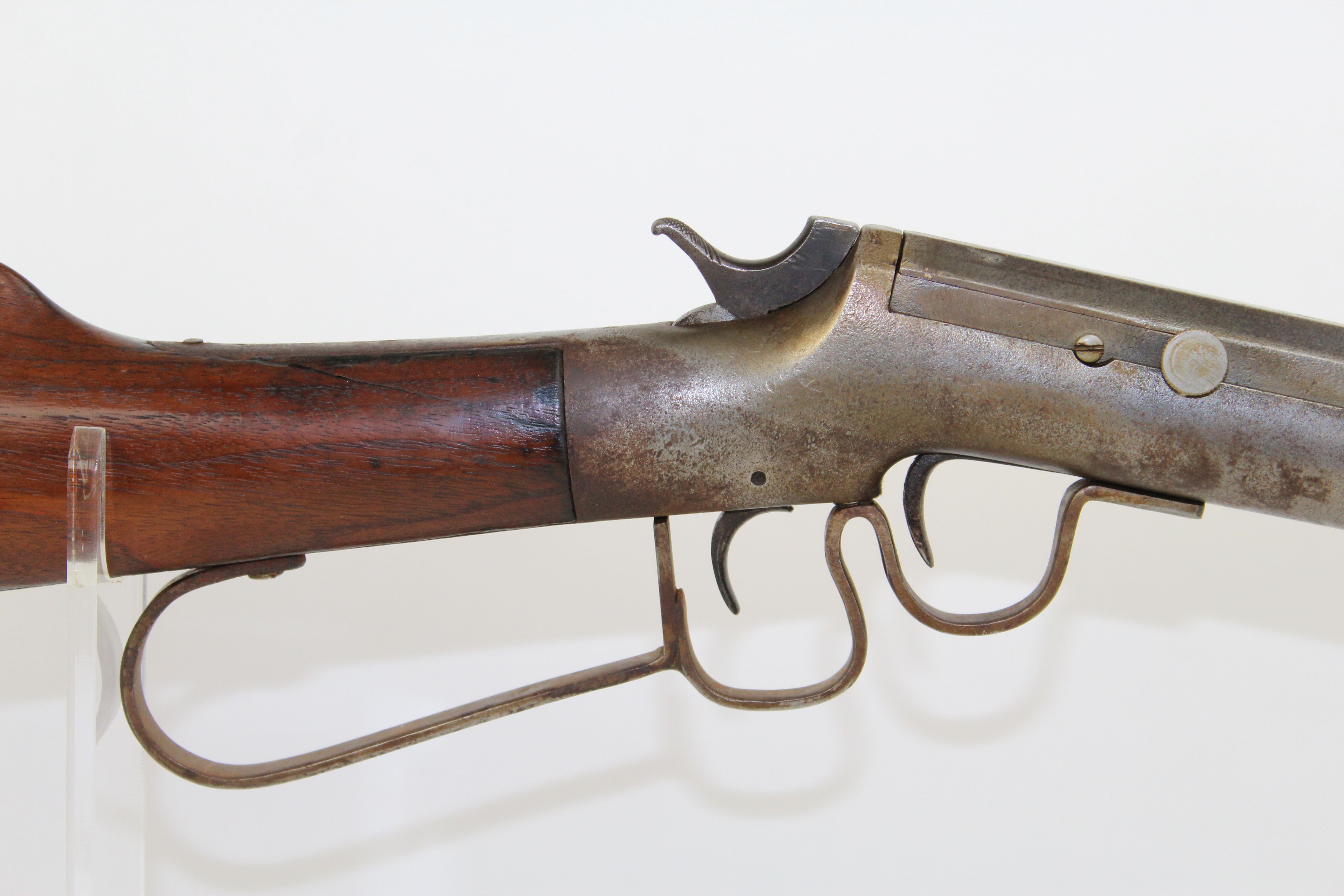 Frank Wesson 2nd Type Two Trigger Rifle C&R Antique010 | Ancestry Guns