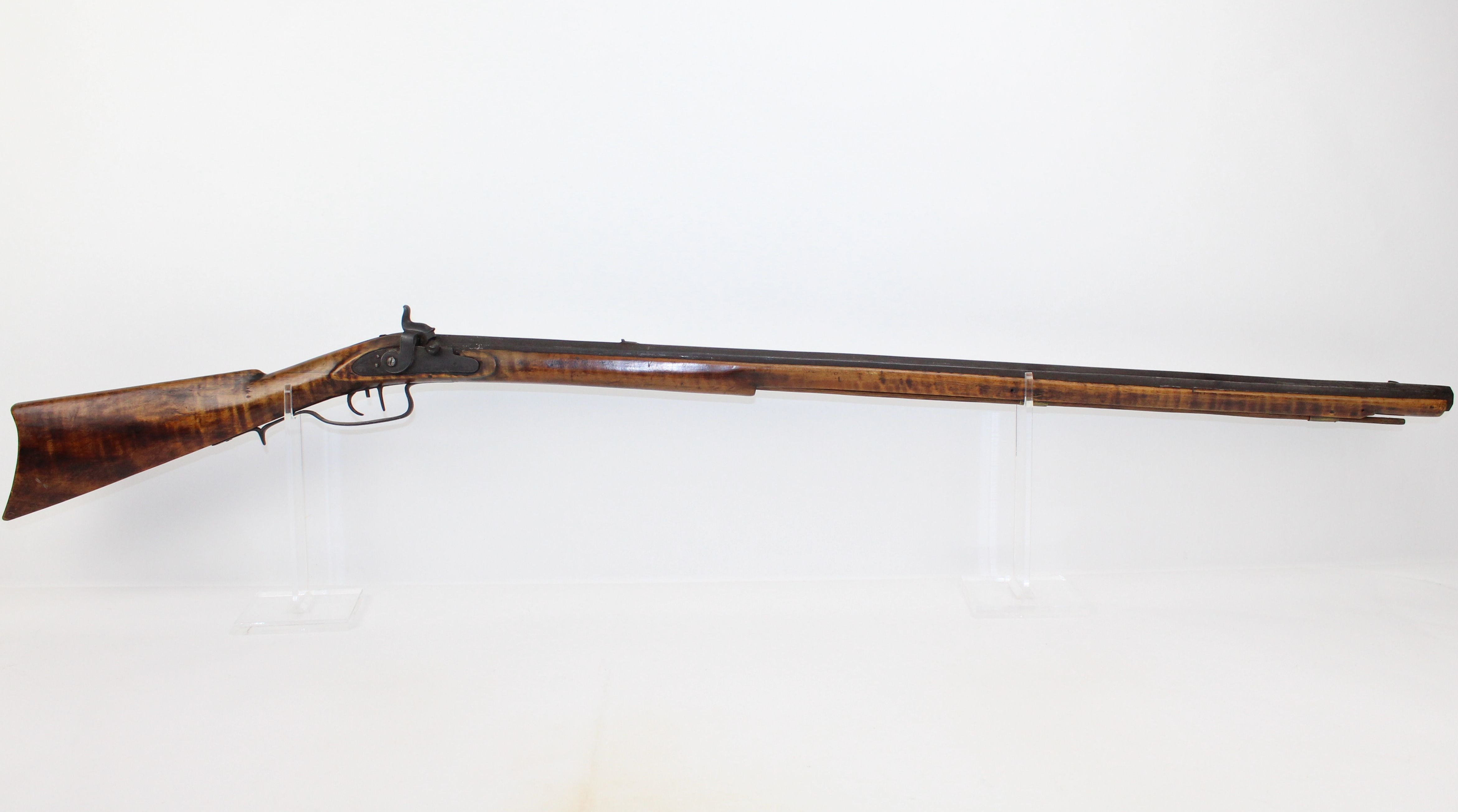 Poor Boy Style Long Rifle with Golcher Lock C&R Antique002 | Ancestry Guns