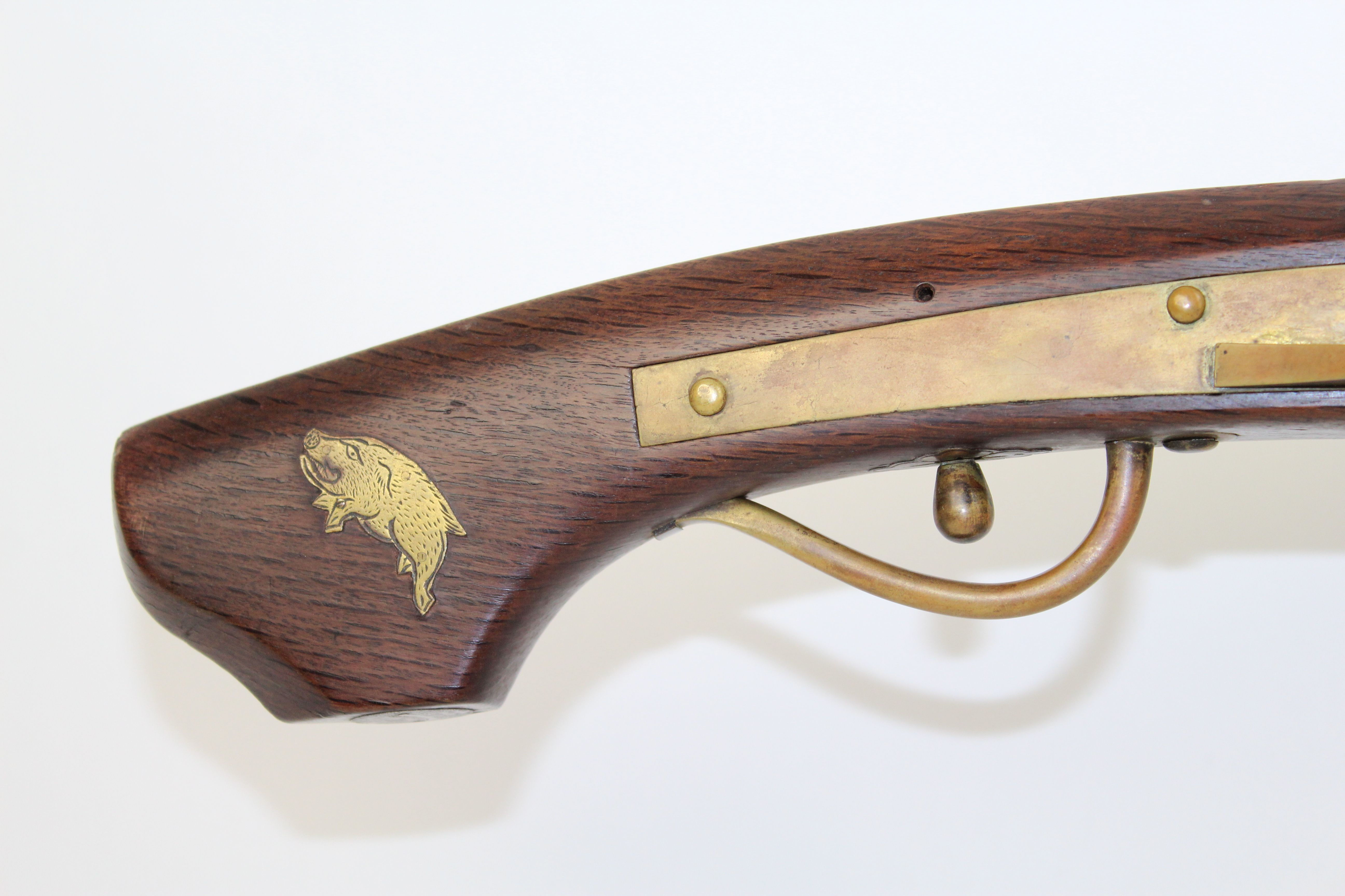 Silver Inlaid Japanese Tanegashima Matchlock Arquebus C&R Antique003 ...