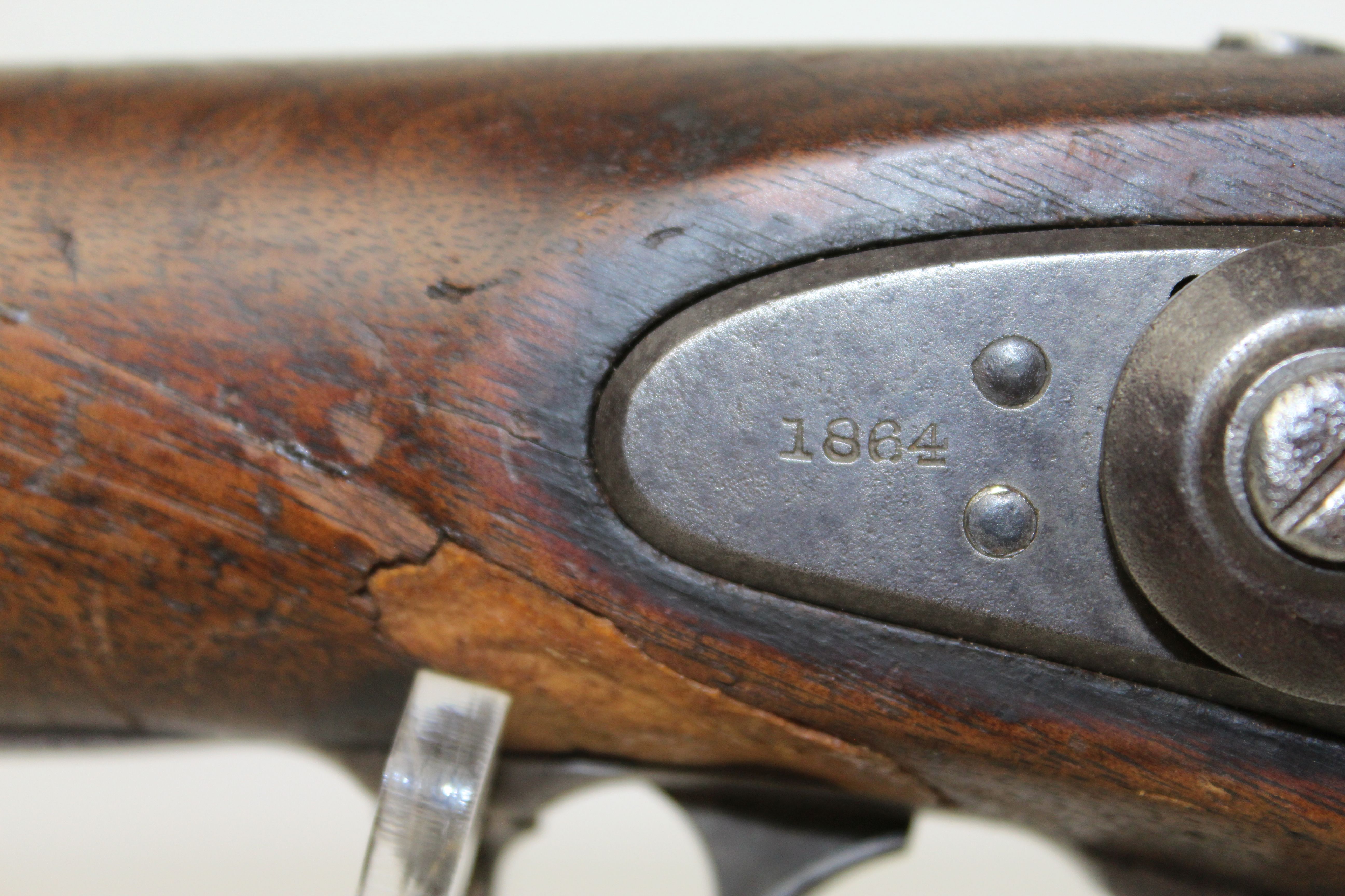 Springfield Model 1861 Percussion Rifle Musket C&R Antique008 ...