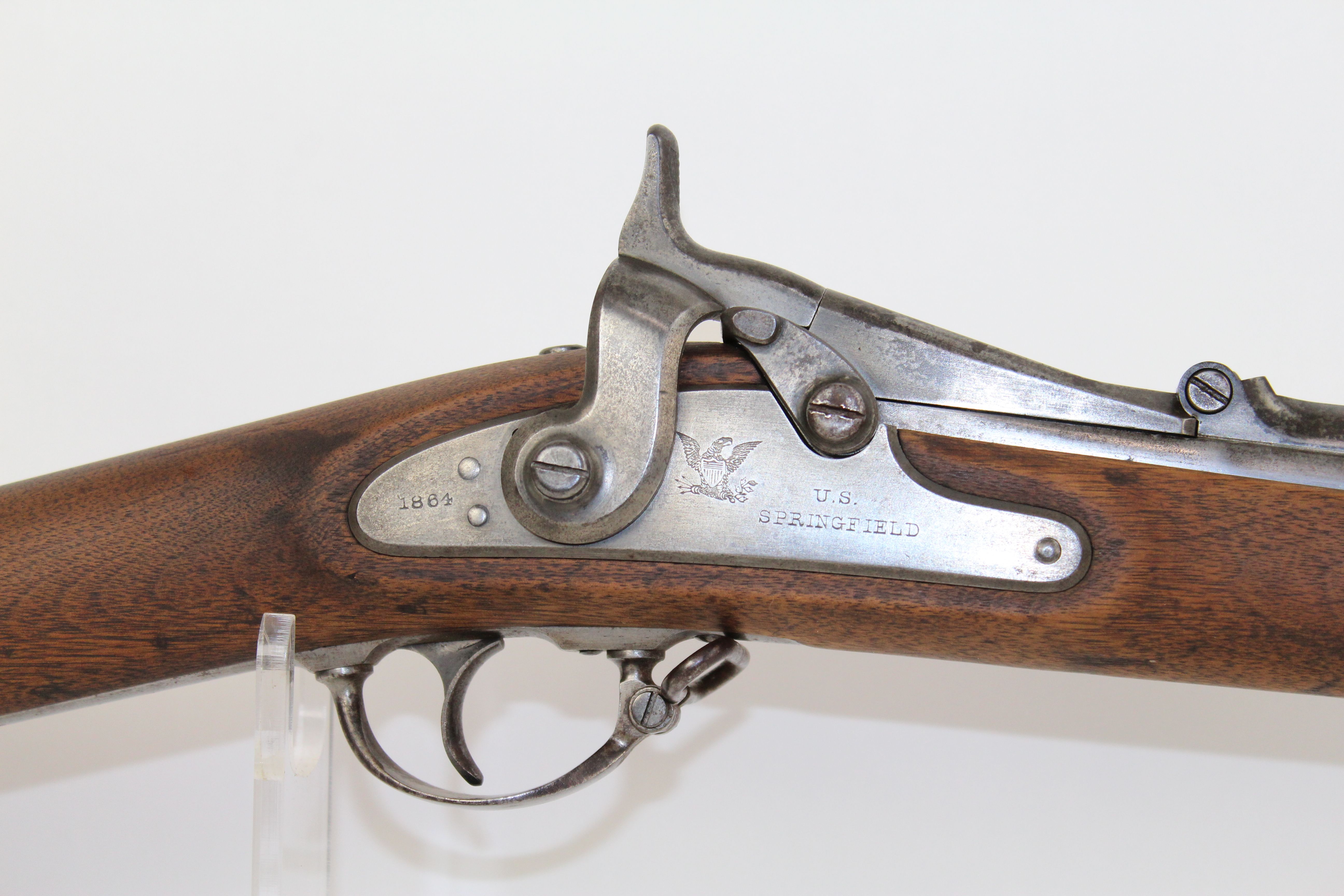 Springfield Model 1866 Second Allin COnversion Trapdoor Rifle C&R ...