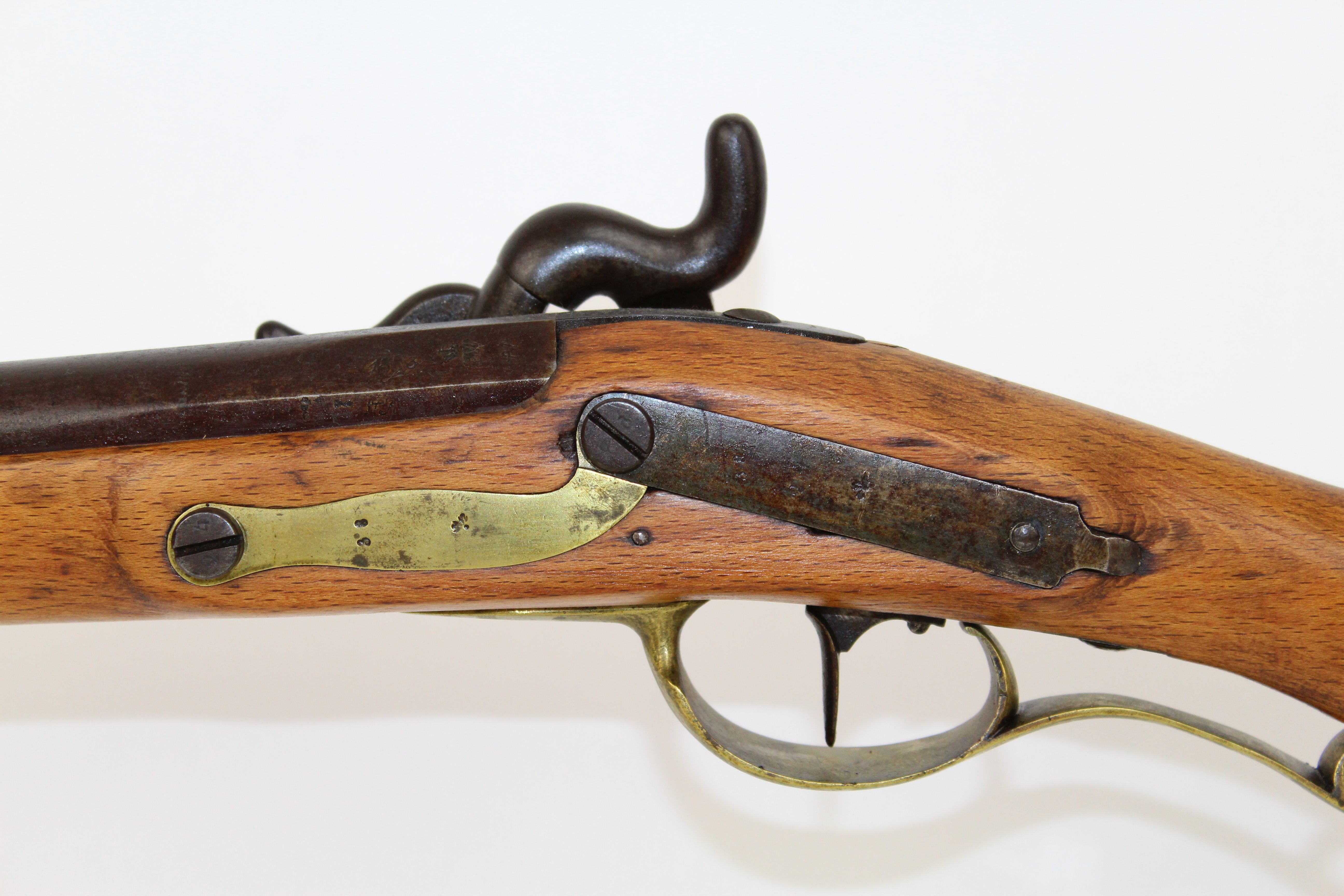 Unit Marked Prussian Suhl Percussion Carbine C&R Antique013 | Ancestry Guns