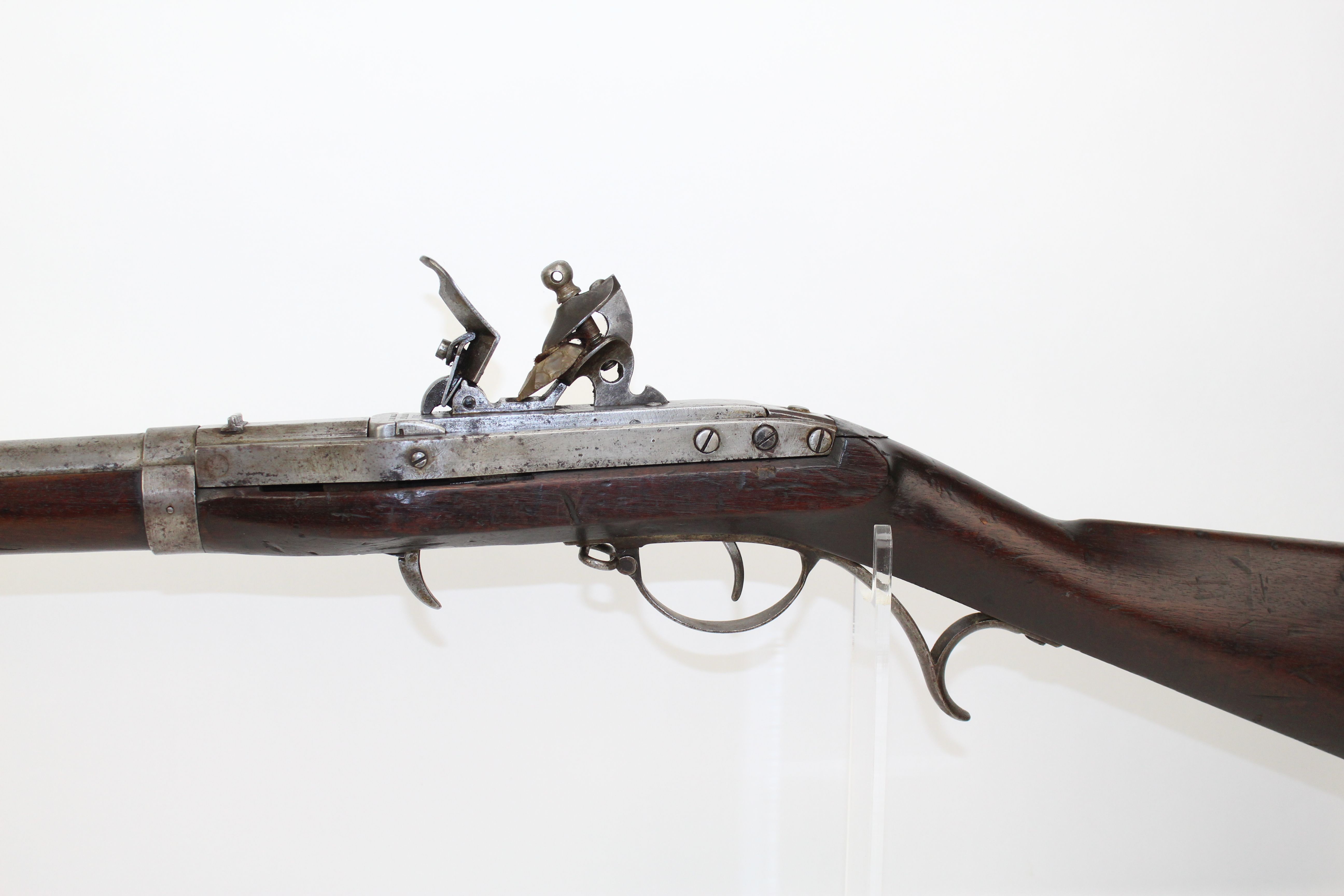 1832 Dated Harpers Ferry Model 1819 Hall Breech Loading Flintlock ...