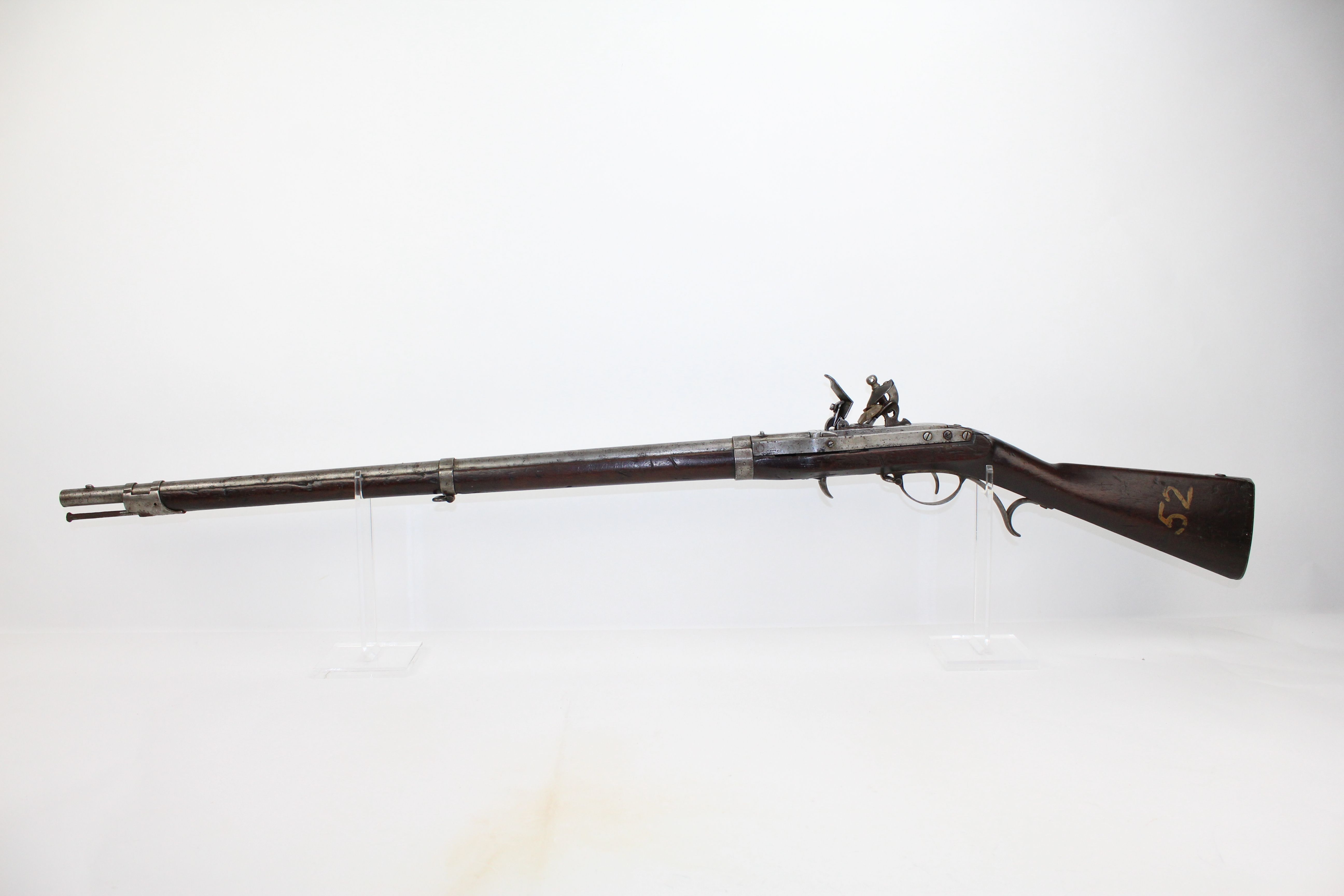 1832 Dated Harpers Ferry Model 1819 Hall Breech Loading Flintlock ...