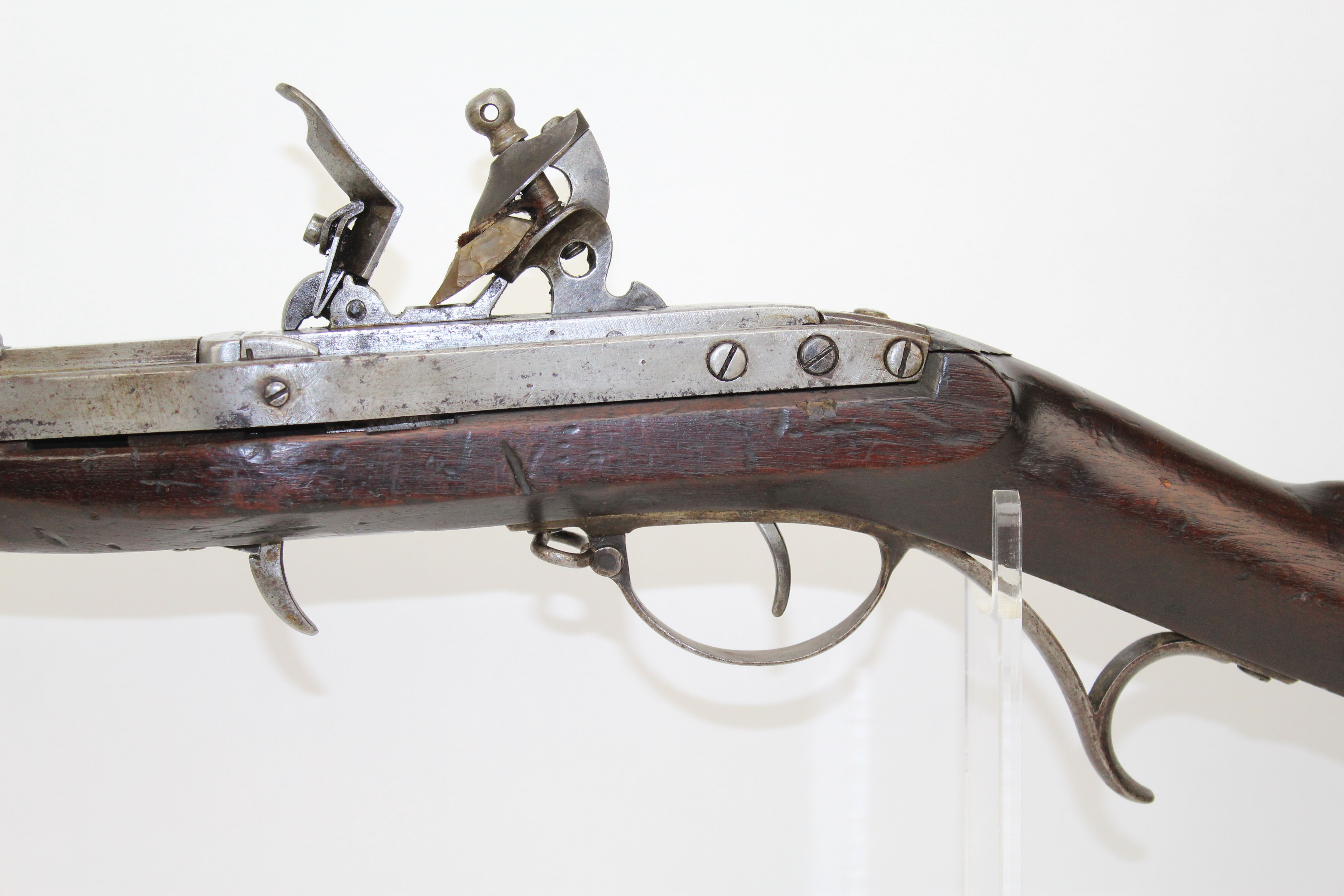 1832 Dated Harpers Ferry Model 1819 Hall Breech Loading Flintlock ...
