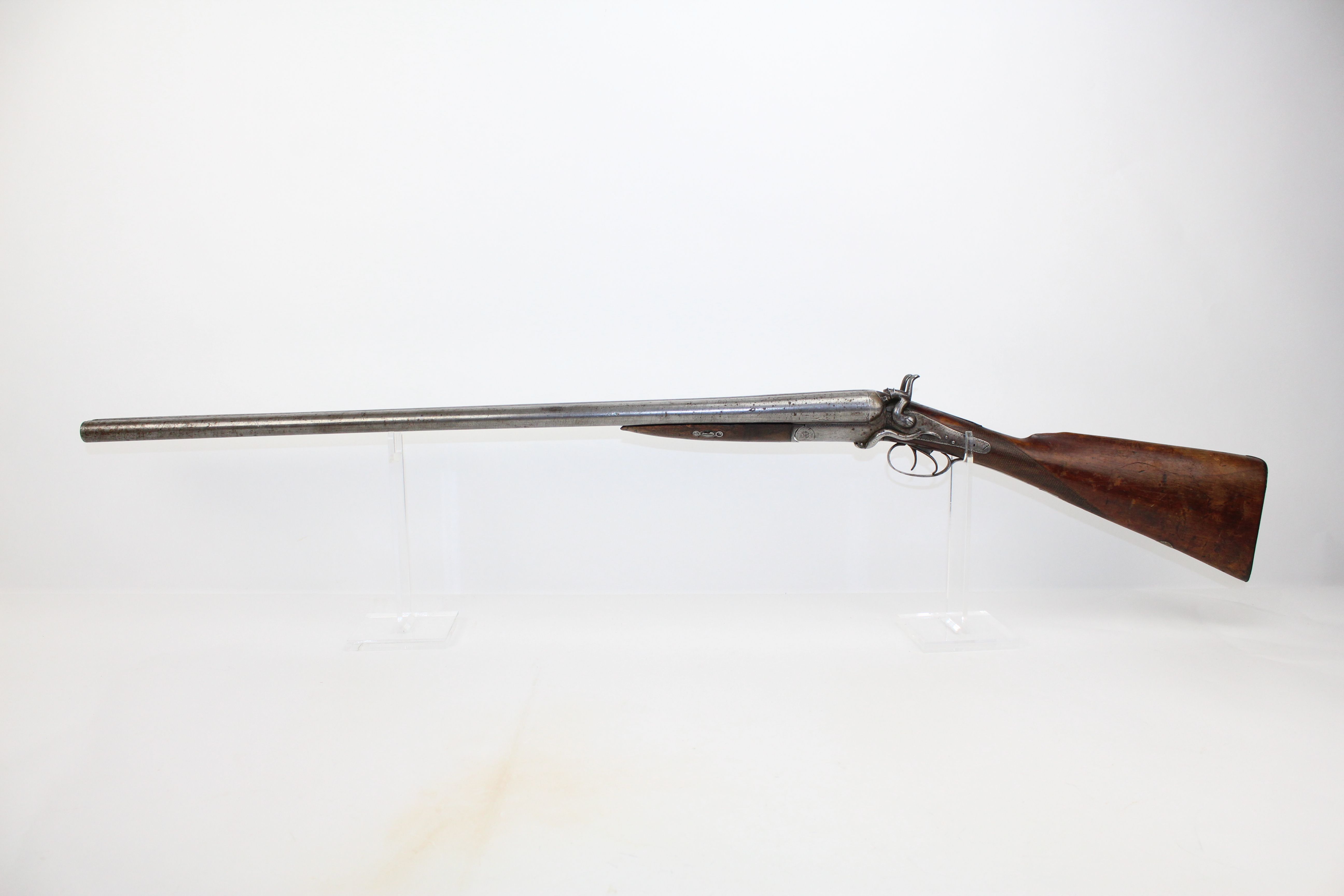 Engraved J. Manton & Co. Side Lever Shotgun C&R Antique002 | Ancestry Guns
