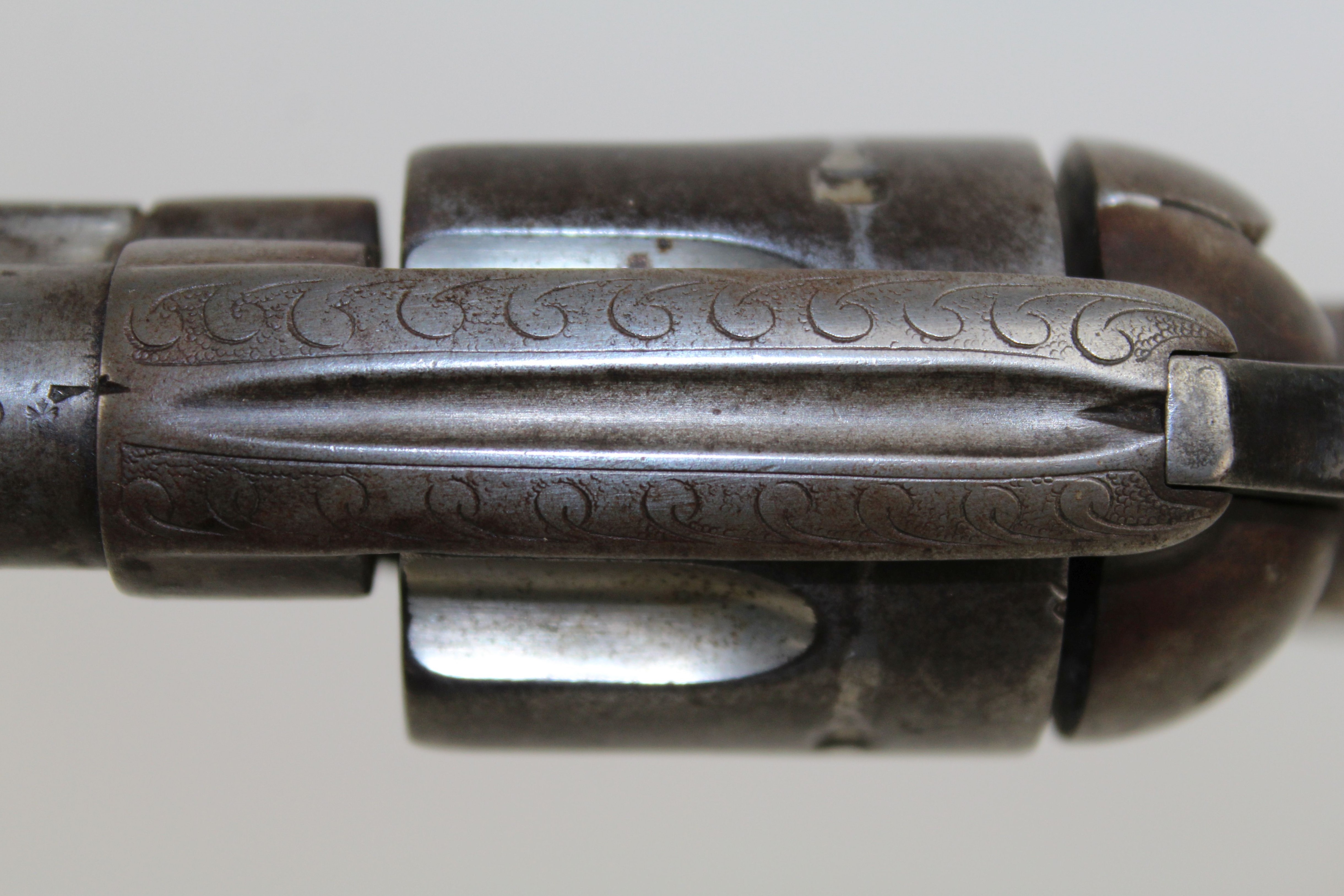 Engraved Spanish Copy of Colt Single Action Army Revolver C&R ...