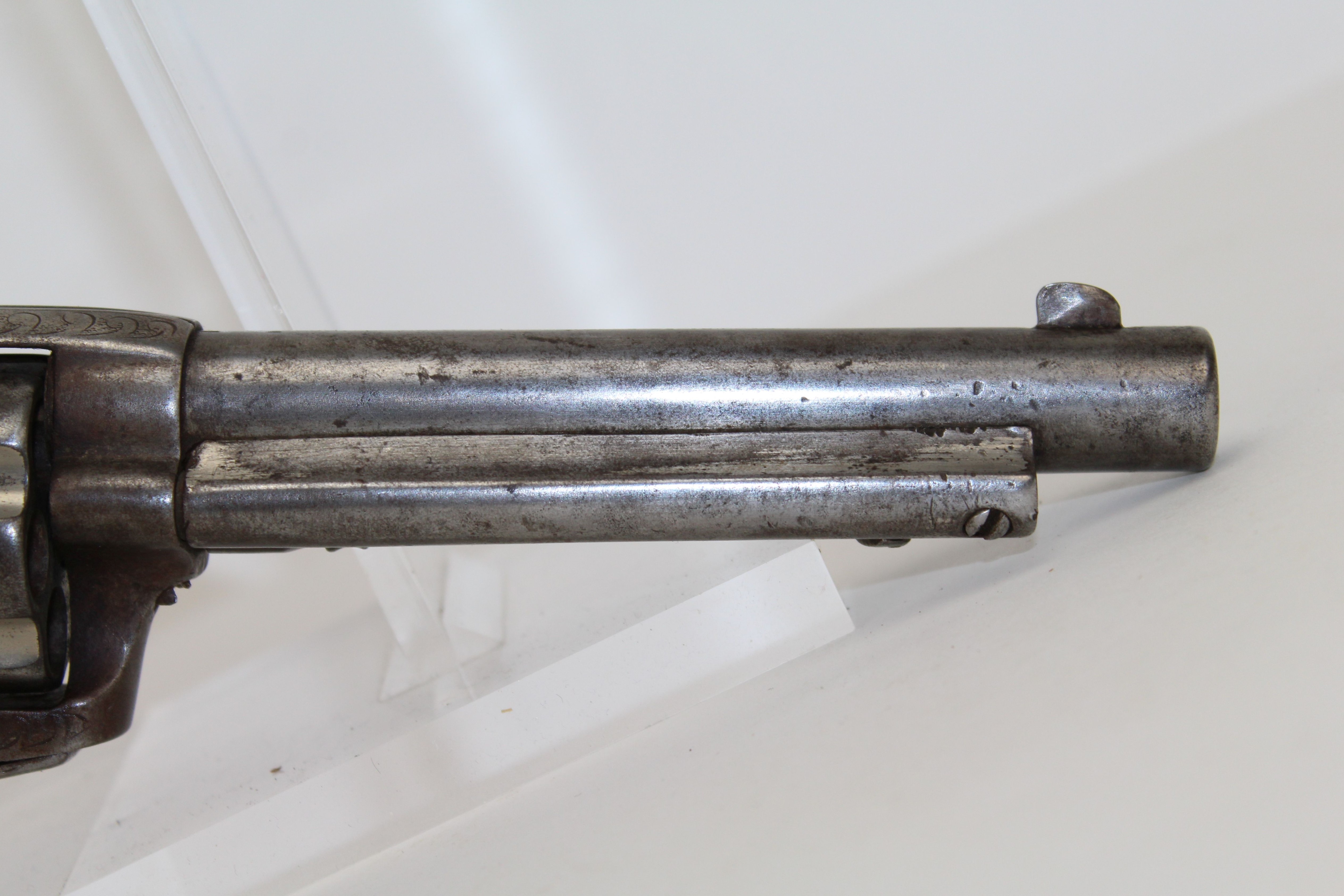 Engraved Spanish Copy of Colt Single Action Army Revolver C&R ...