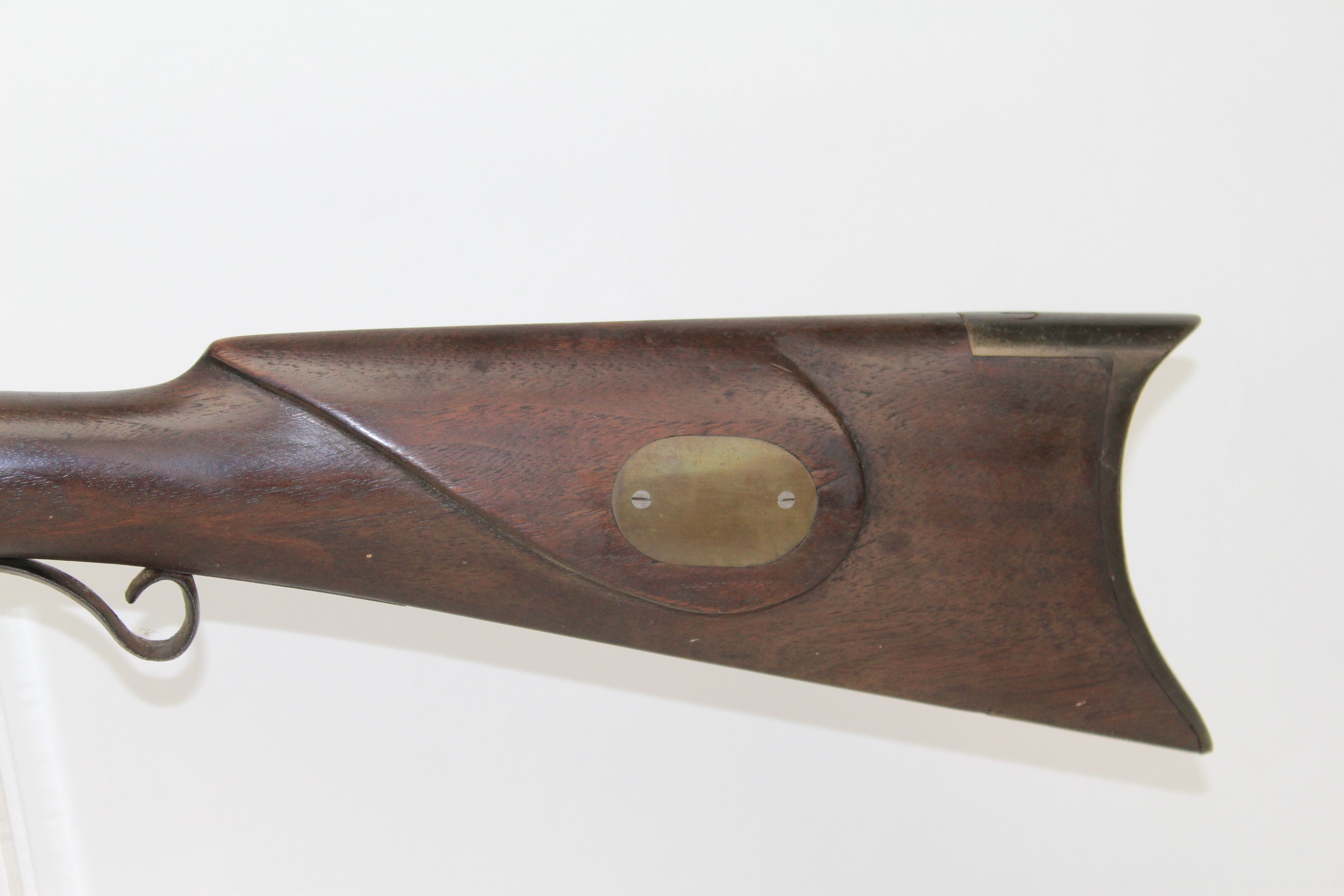 Half Stock Rifle Signed by K.J. Fleming of St. Louis C&R Antique010 ...