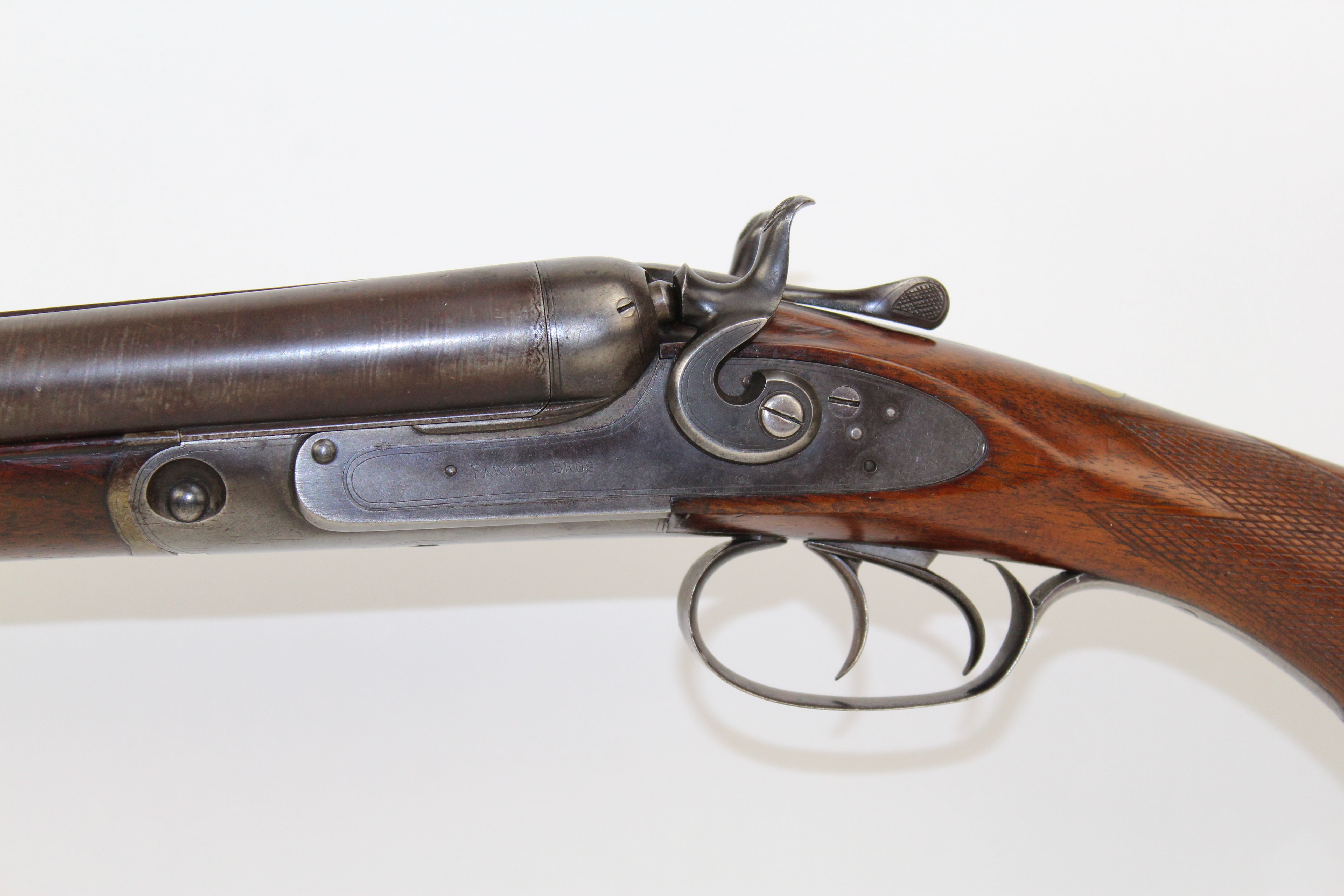 Parker Double Barrel Shotgun Marked Ov Vgpilot parker-double-barrel-shotgun-marked-ov-vgpilot