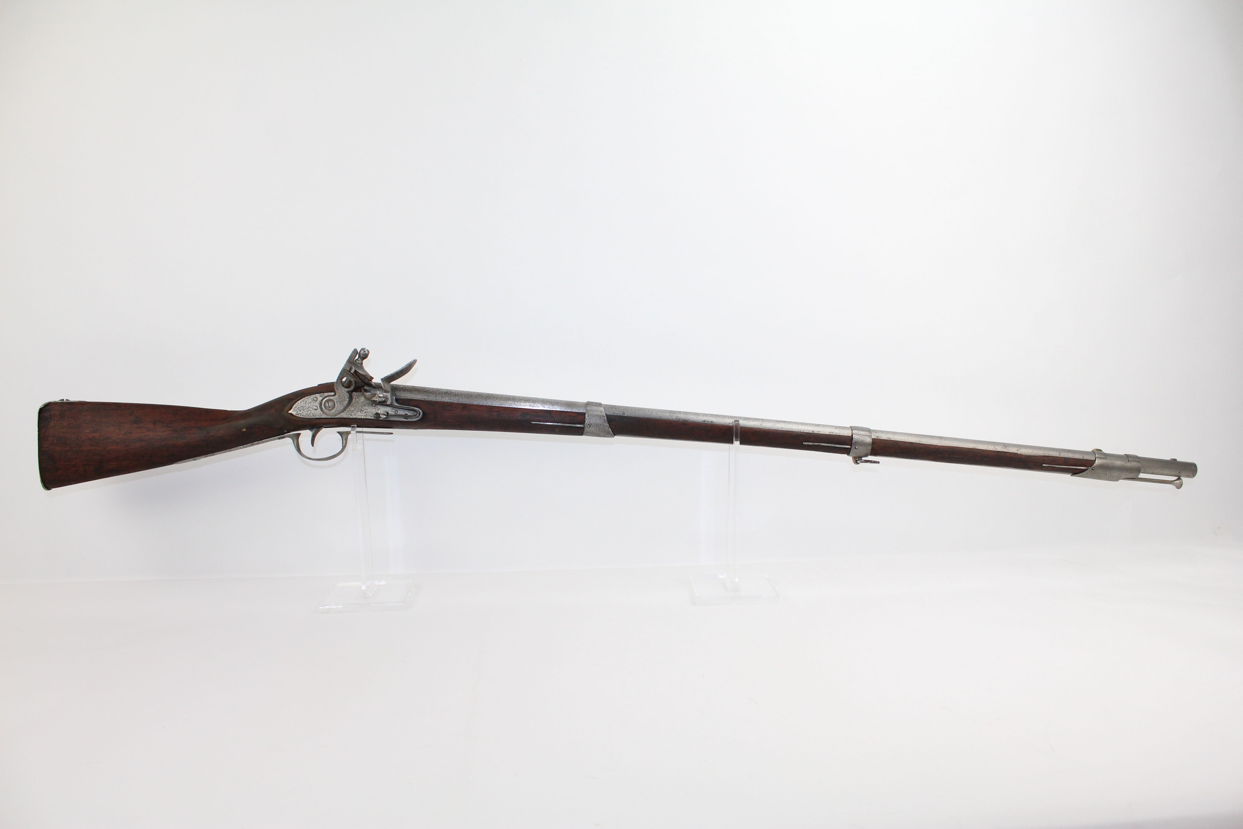Springfield Model 1795 Flintlock Musket Dated 1812 C&R Antique002 ...