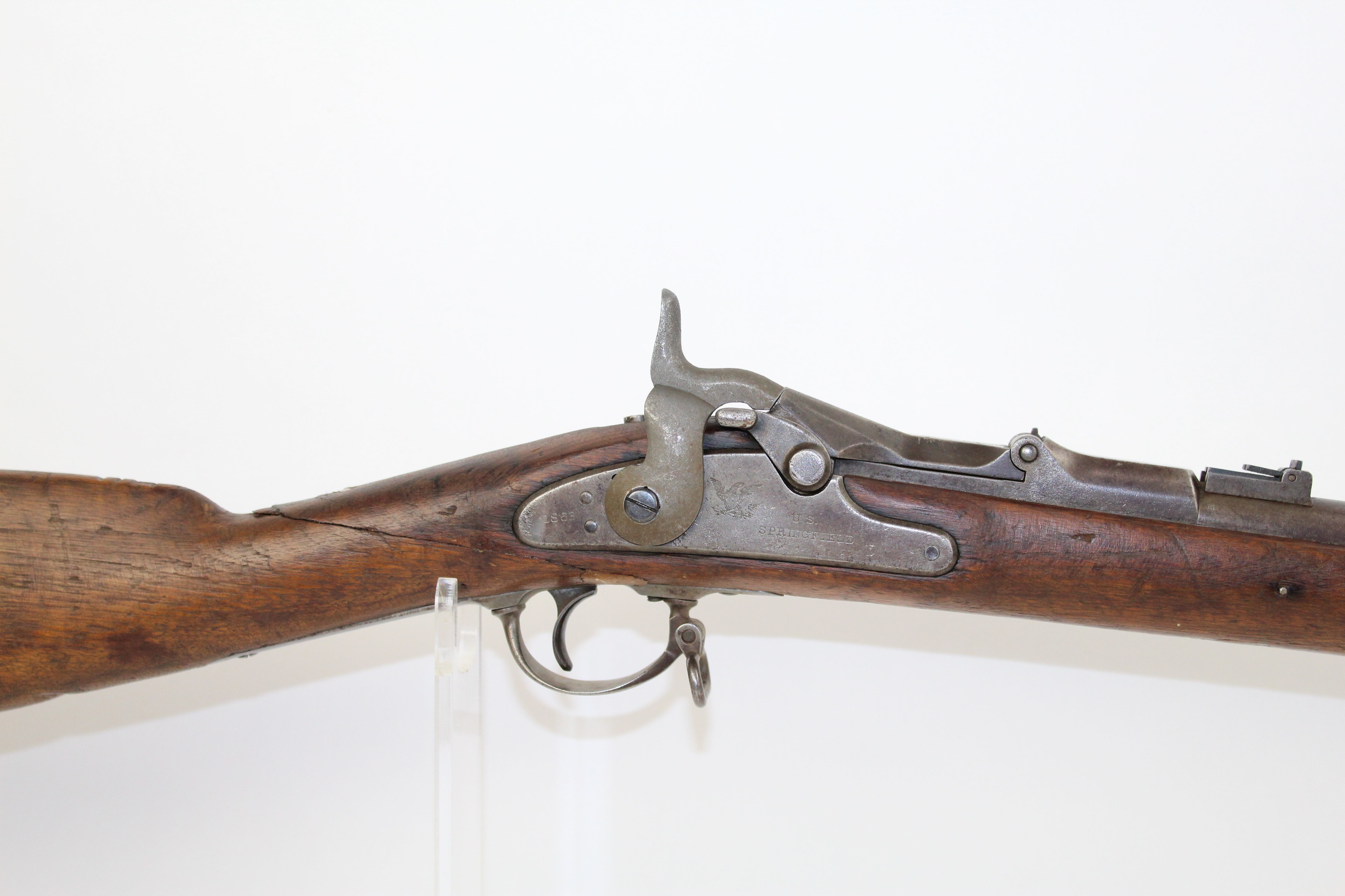 Springfield Modell 1866 Second Allin Conversion Trapdoor Rifle C&R ...
