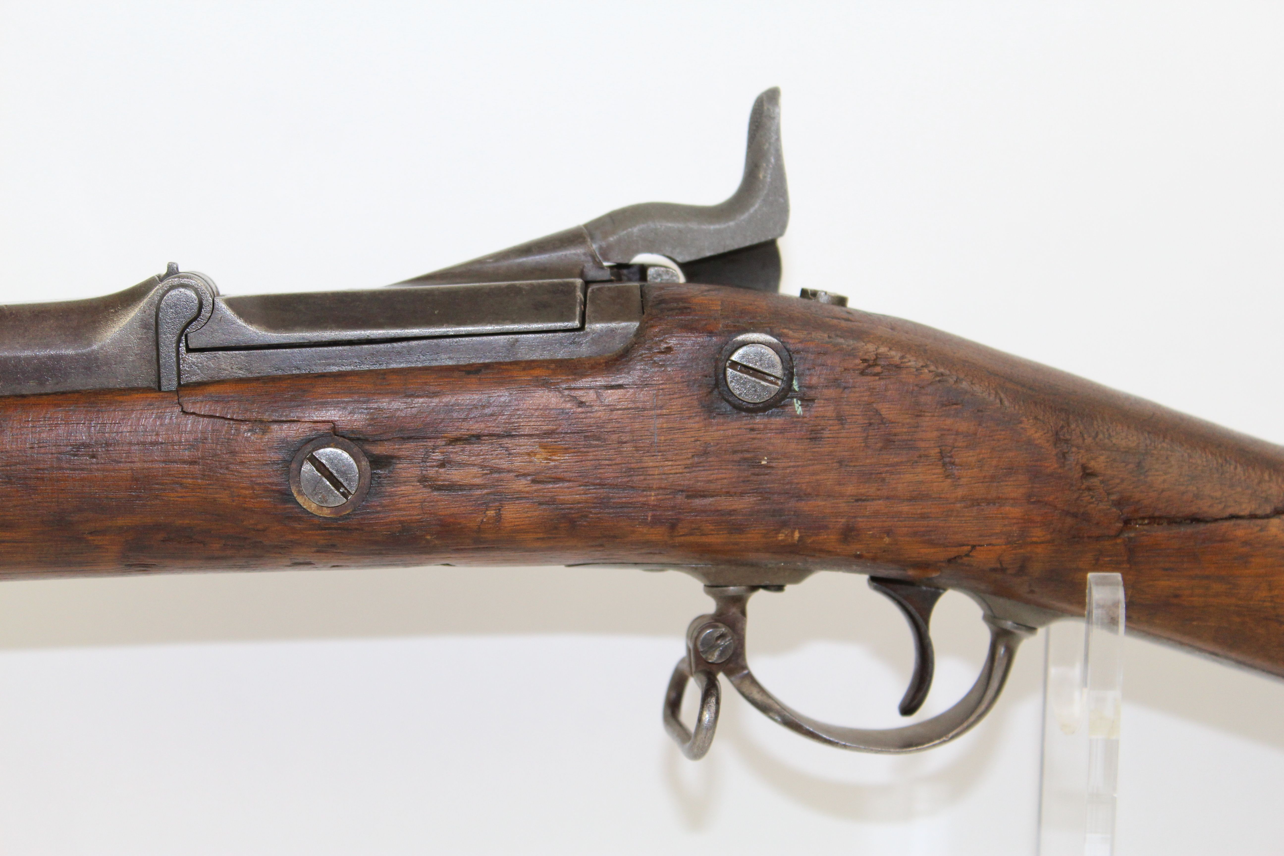 Springfield Modell 1866 Second Allin Conversion Trapdoor Rifle C&R ...
