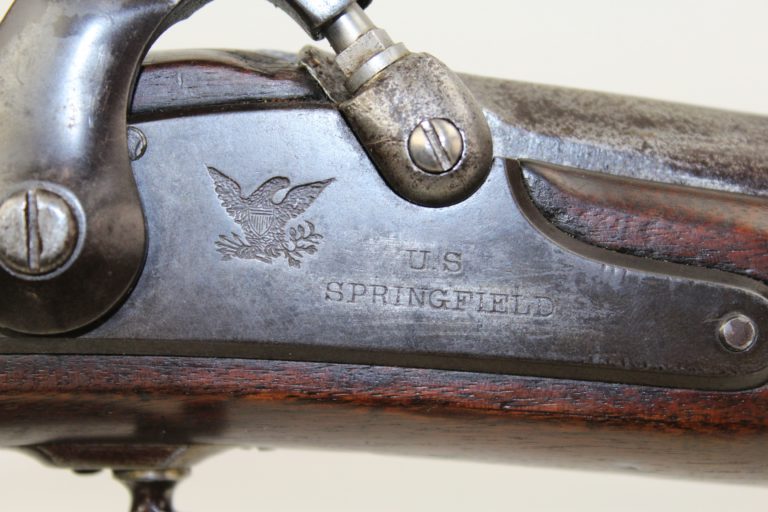U.S. Springfield Model 1861 Percussion Rifle Musket C&R Antique007 ...