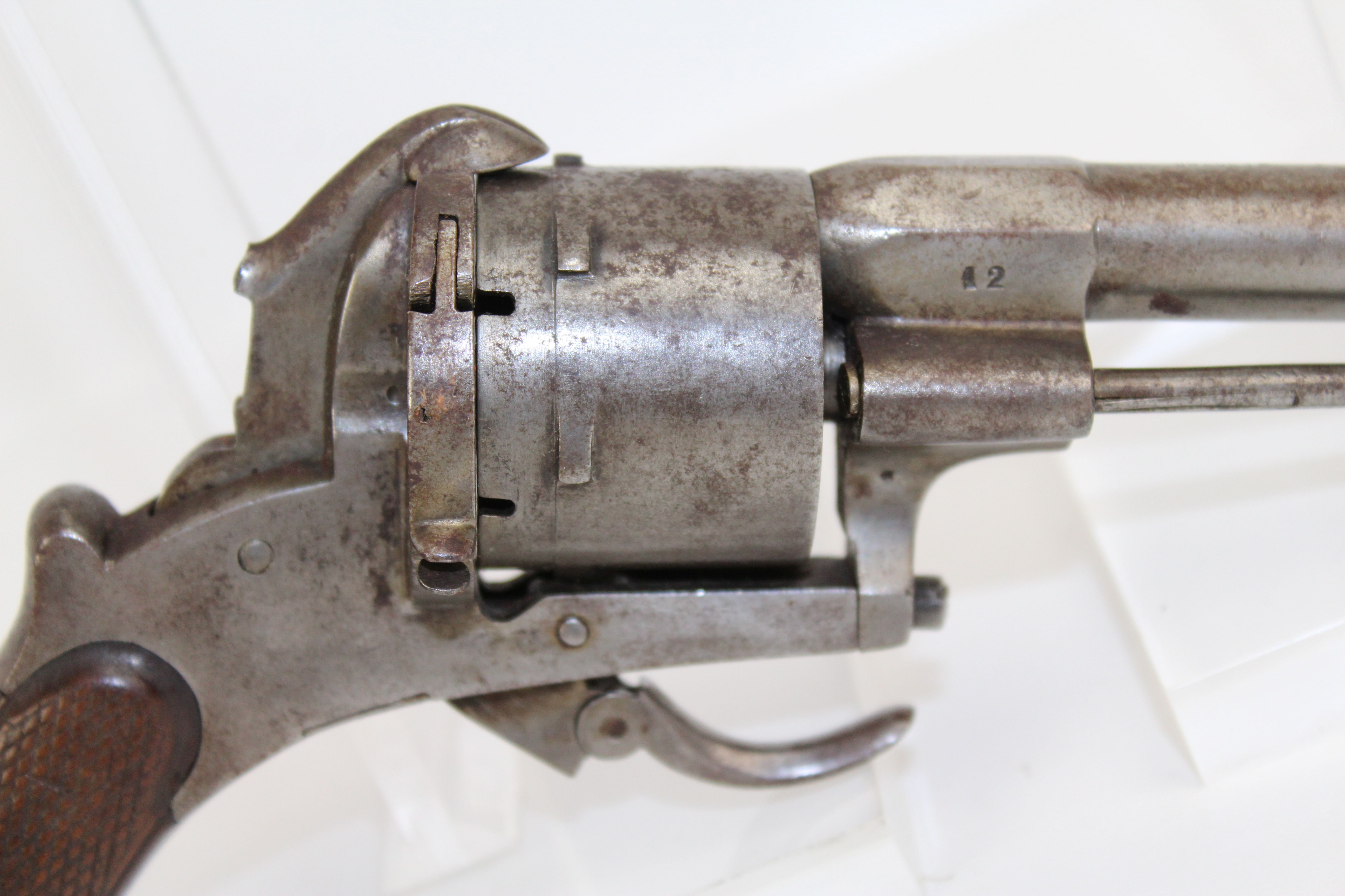 Unzueta F Hijus Santander Marked Revolver Liege C&R Antique009 ...