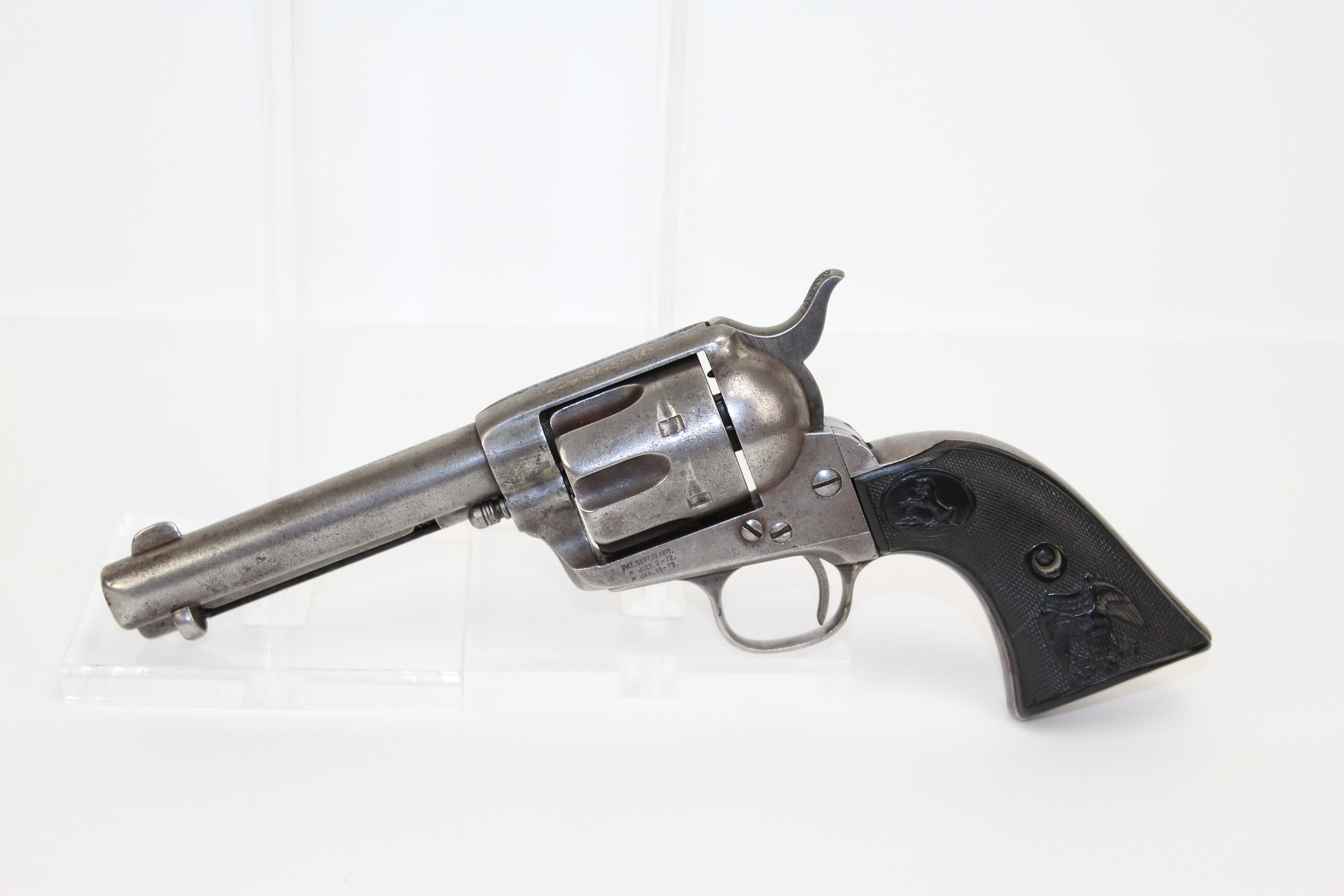Utah Shipped Colt Black Powder Frame Single Action Army Revolver with ...