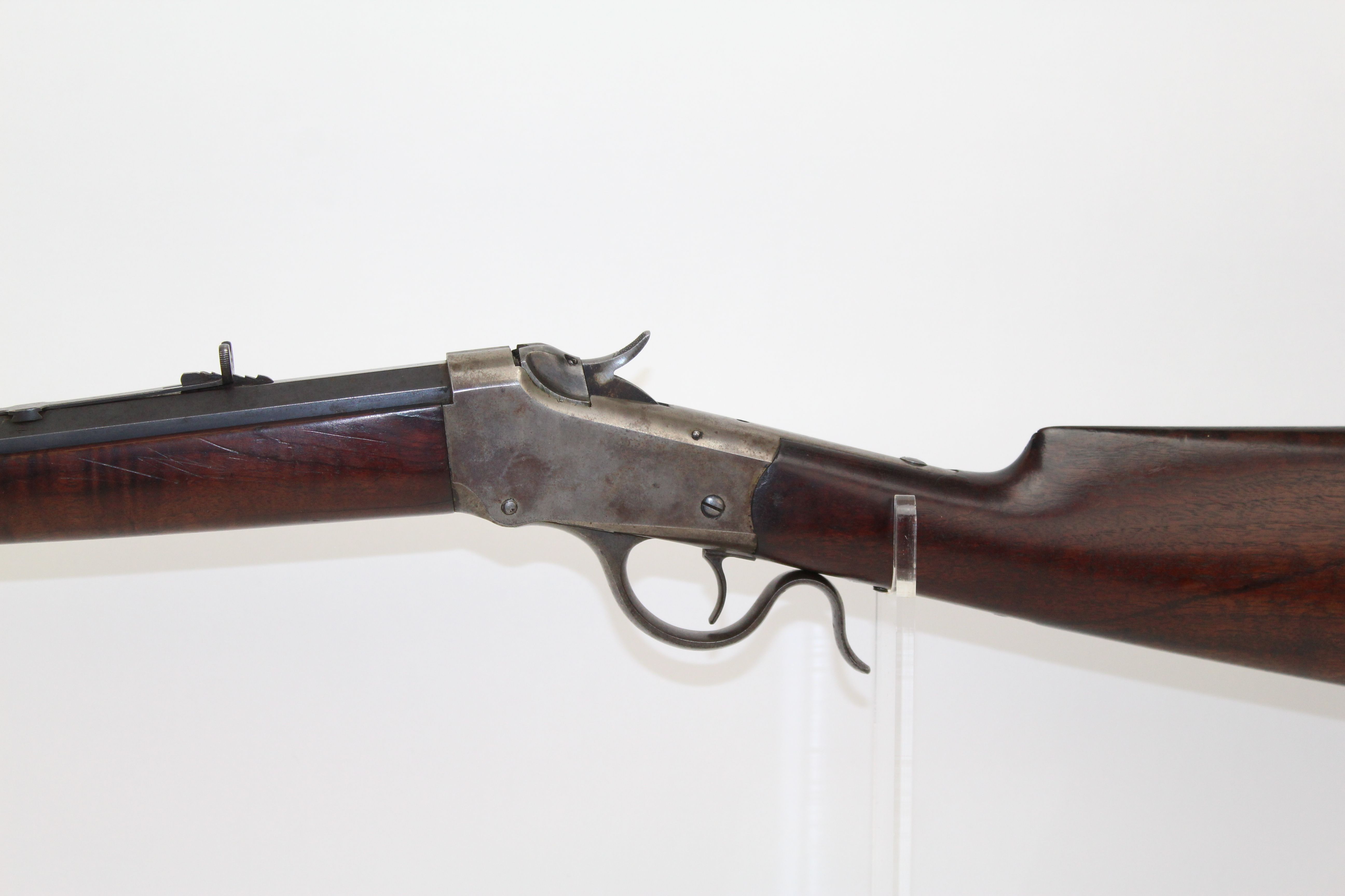 Winchester Model 1885 Low Wall Rifle C&R Antique001 | Ancestry Guns
