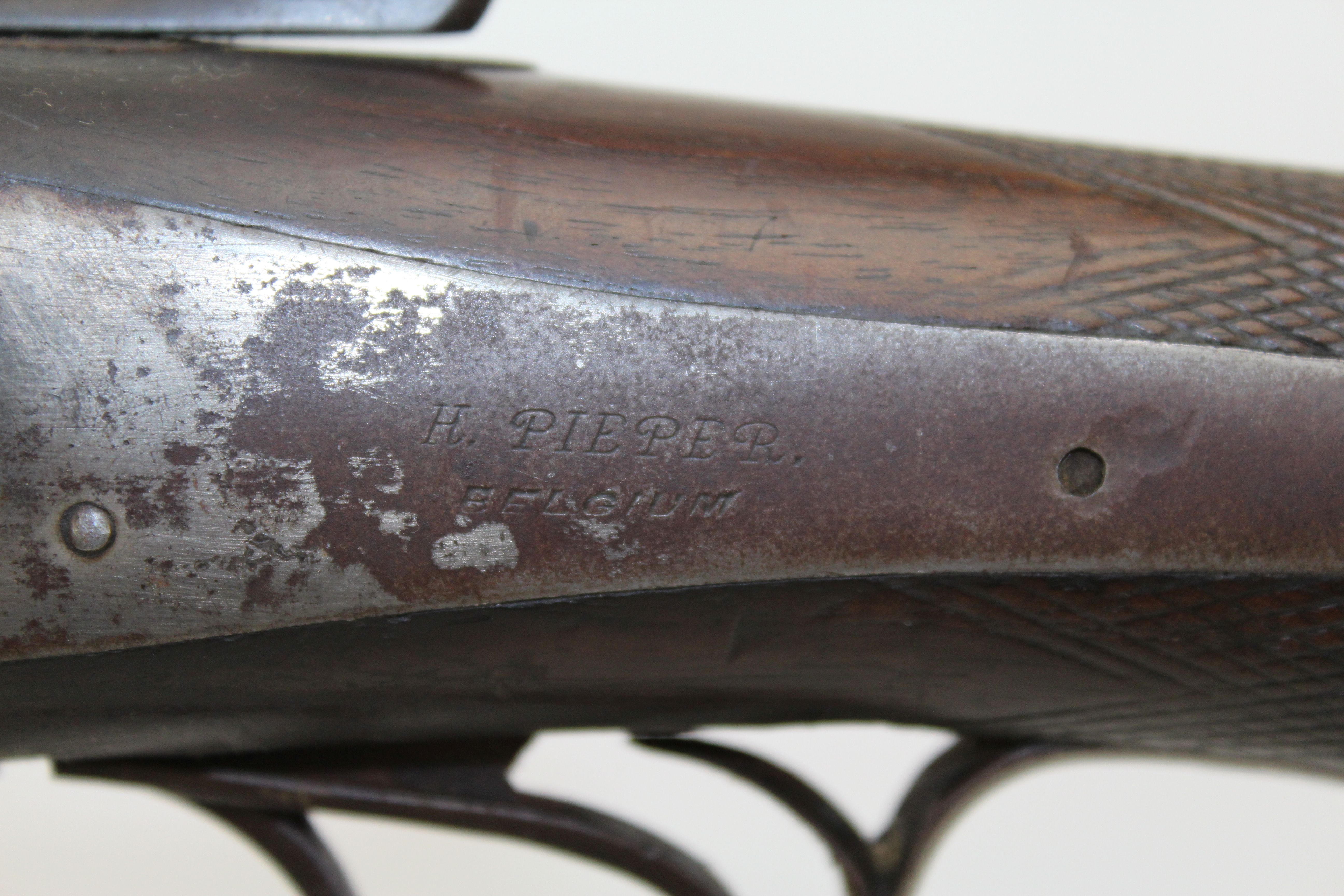 H. Pieper Hammer Shotgun C&R Antique008 | Ancestry Guns
