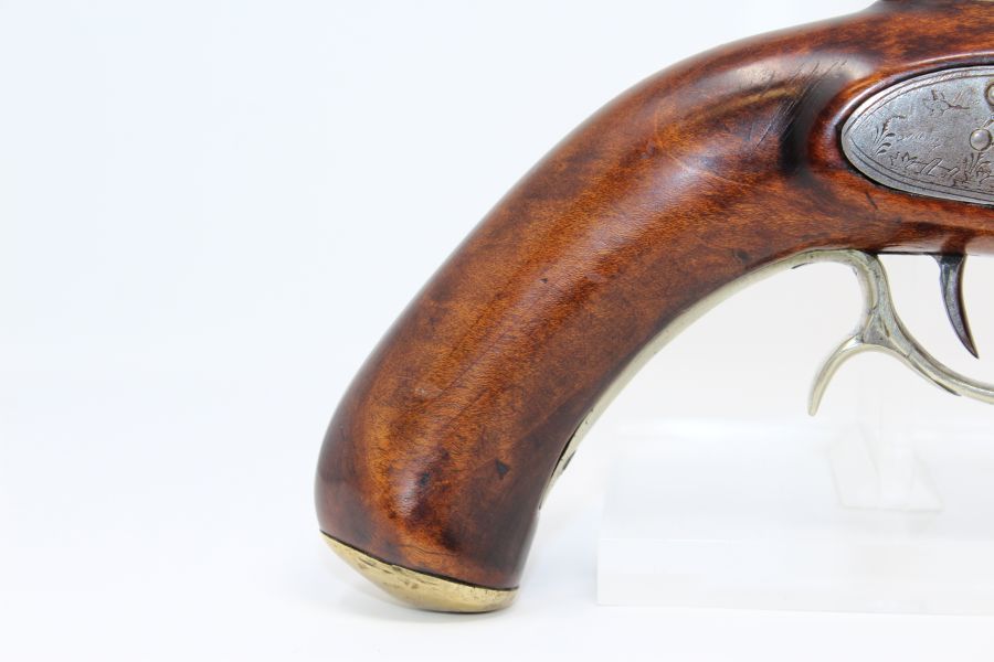 Heavy Barrel Pistol with Atkinson Warranted Lock C&R Antique002 ...