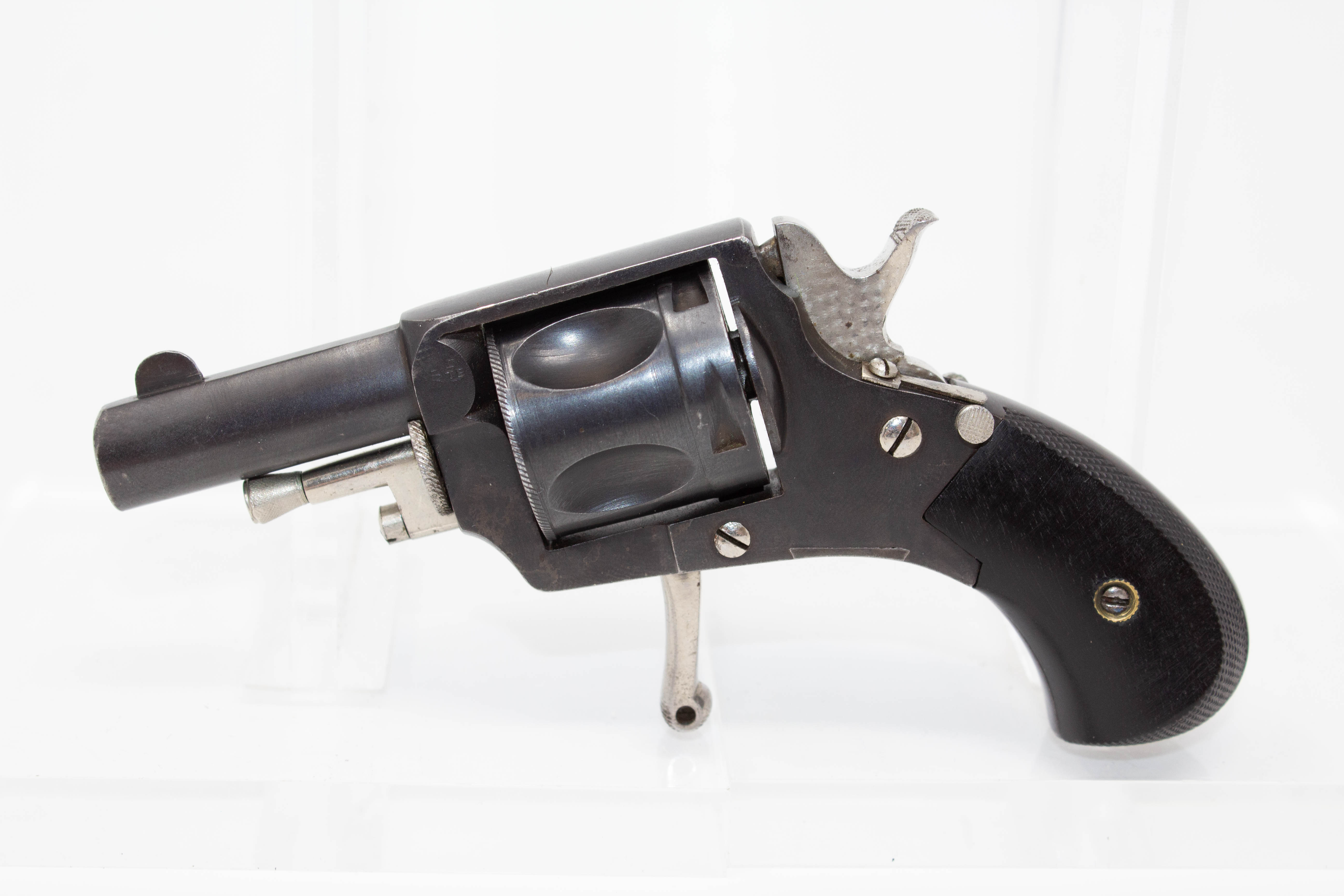 Belgian Folding Trigger Revolver Antique | Ancestry Guns