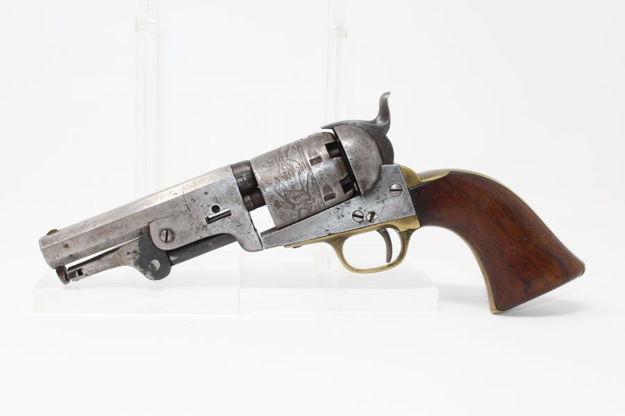 Liege Proofed Colt Pattern Revolver C&R Antique012 | Ancestry Guns