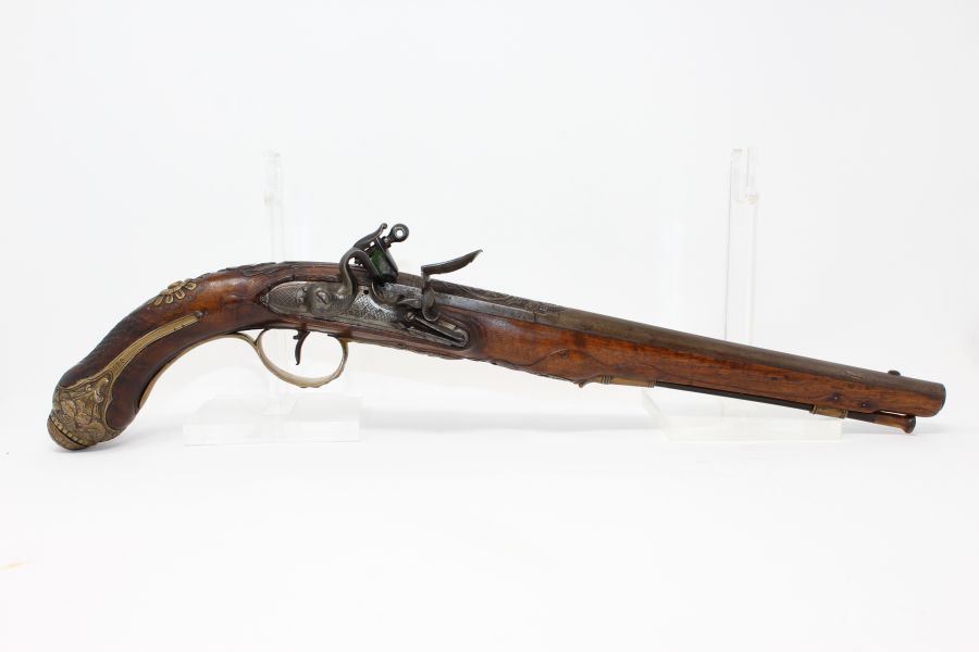 Ornate Flintlock Horse Pistol Manufactured for the Ottoman Trade C&R ...