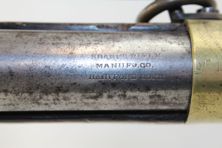 Sharps Model 1853 Slant Breech Percussion Carbine C&R Antique009 ...