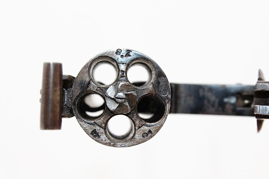 Belgian Top Break Revolver C&R Antique007 | Ancestry Guns