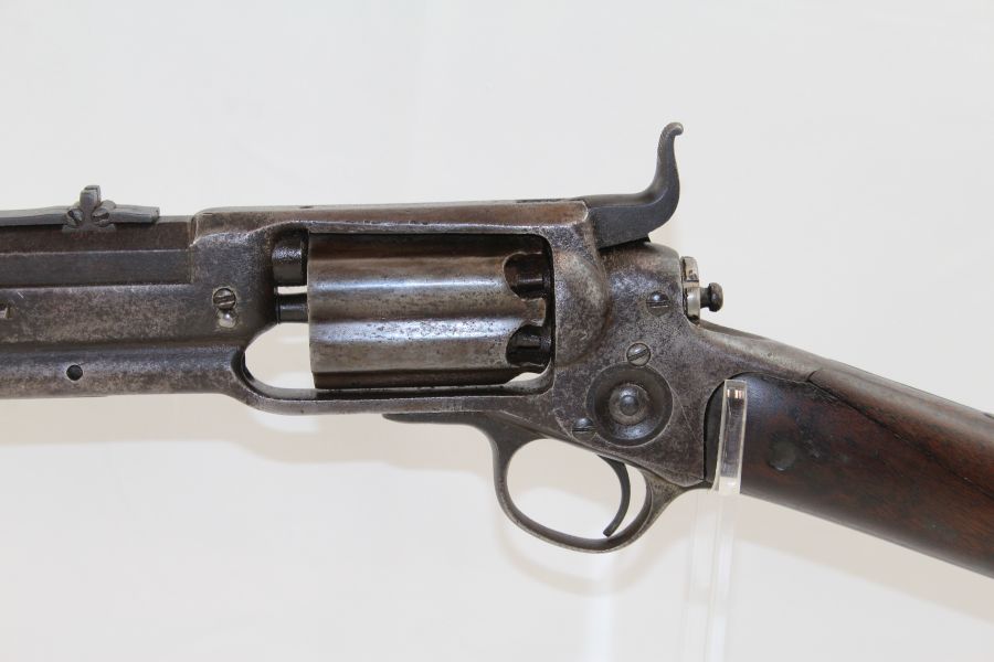 Colt Model 1855 Percussion Full Stock Revolving Sporting Rifle C&R ...