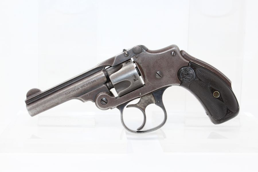 S&W .32 Safety Hammerless 3rd Model Revolver C&R Antique001 | Ancestry Guns