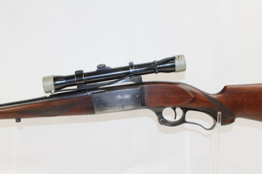 Savage Model 99 Rifle with Scope C&R Antique001 | Ancestry Guns