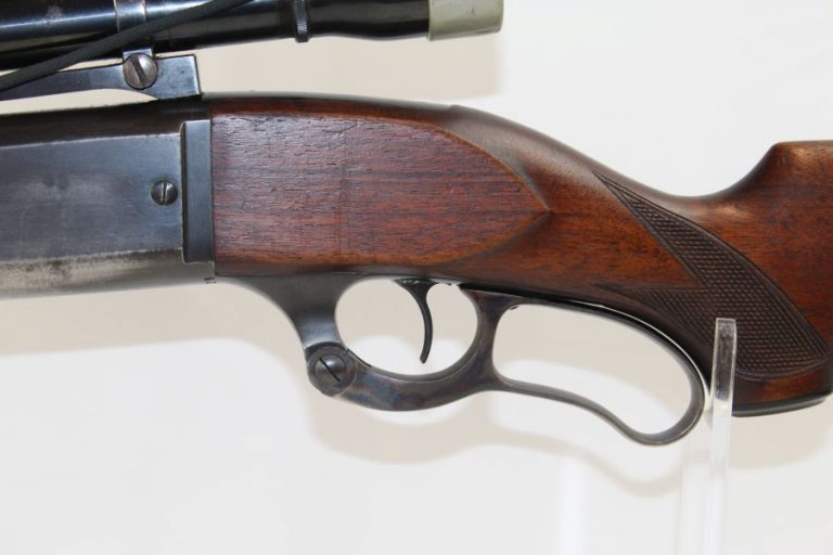 Savage Model 99 Rifle with Scope C&R Antique004 | Ancestry Guns