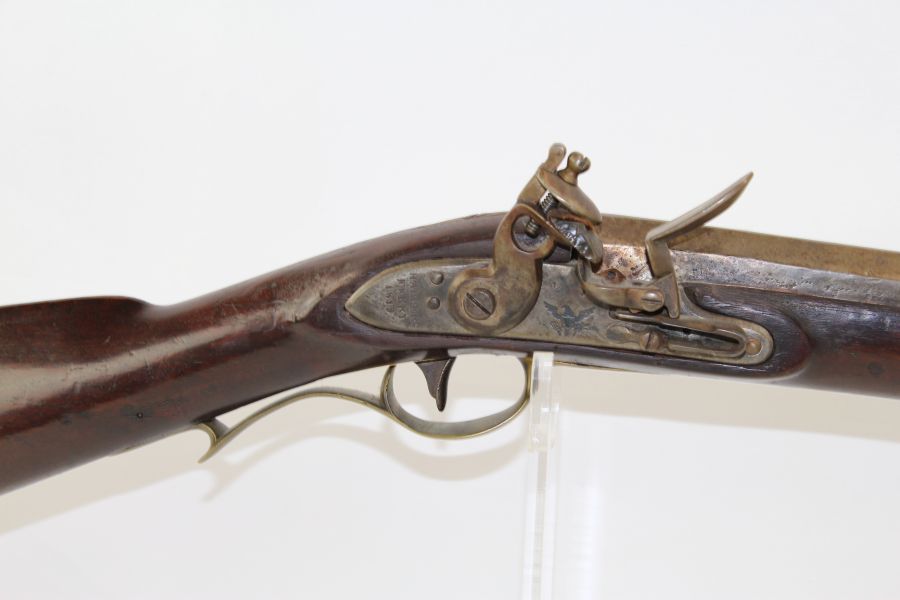 Smooth Bored U.S. Harpers Ferry Model 1803 Flintlock Rifle C&R ...