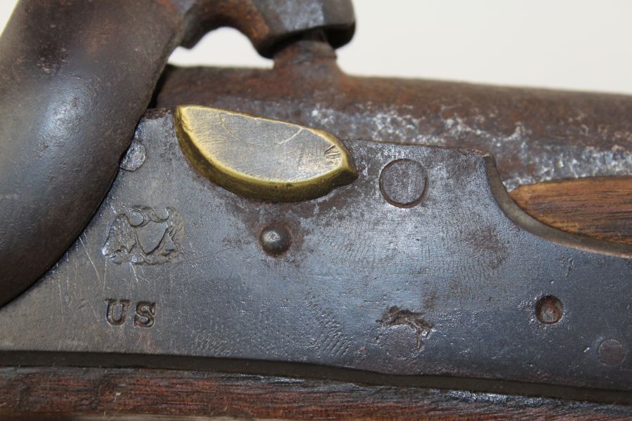 Springfield Model 1816 Conversion Musket C&R Antique009 | Ancestry Guns