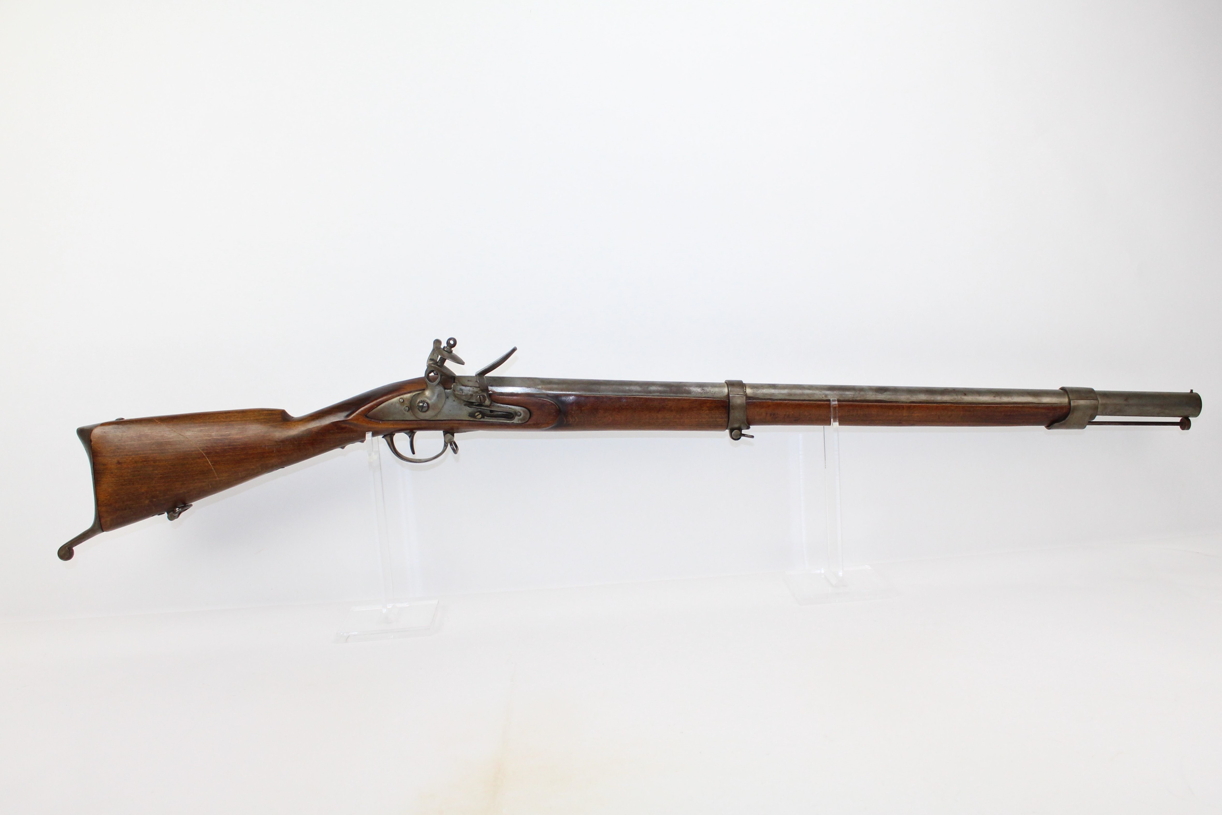 Liege Proofed Late Period Flintlock Large Bore Musket C&R Antique002 ...