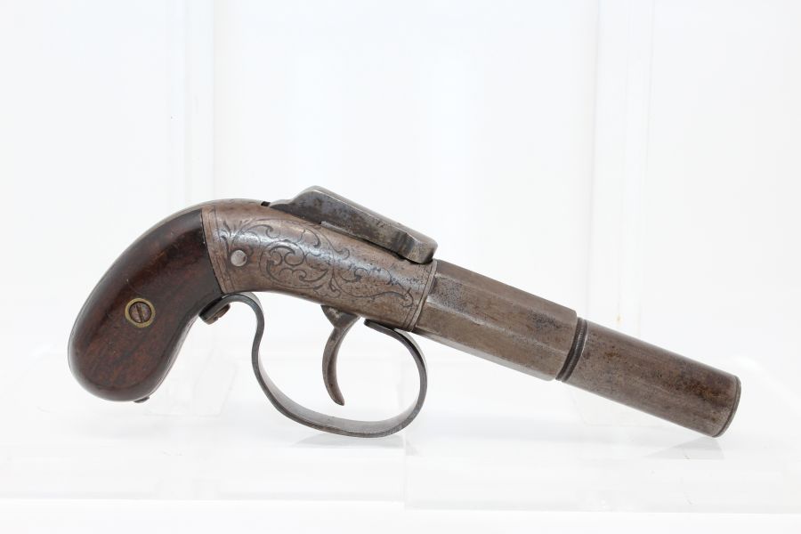 Manhattan Bar Hammer Percussion Pistol C&R Antique009 | Ancestry Guns